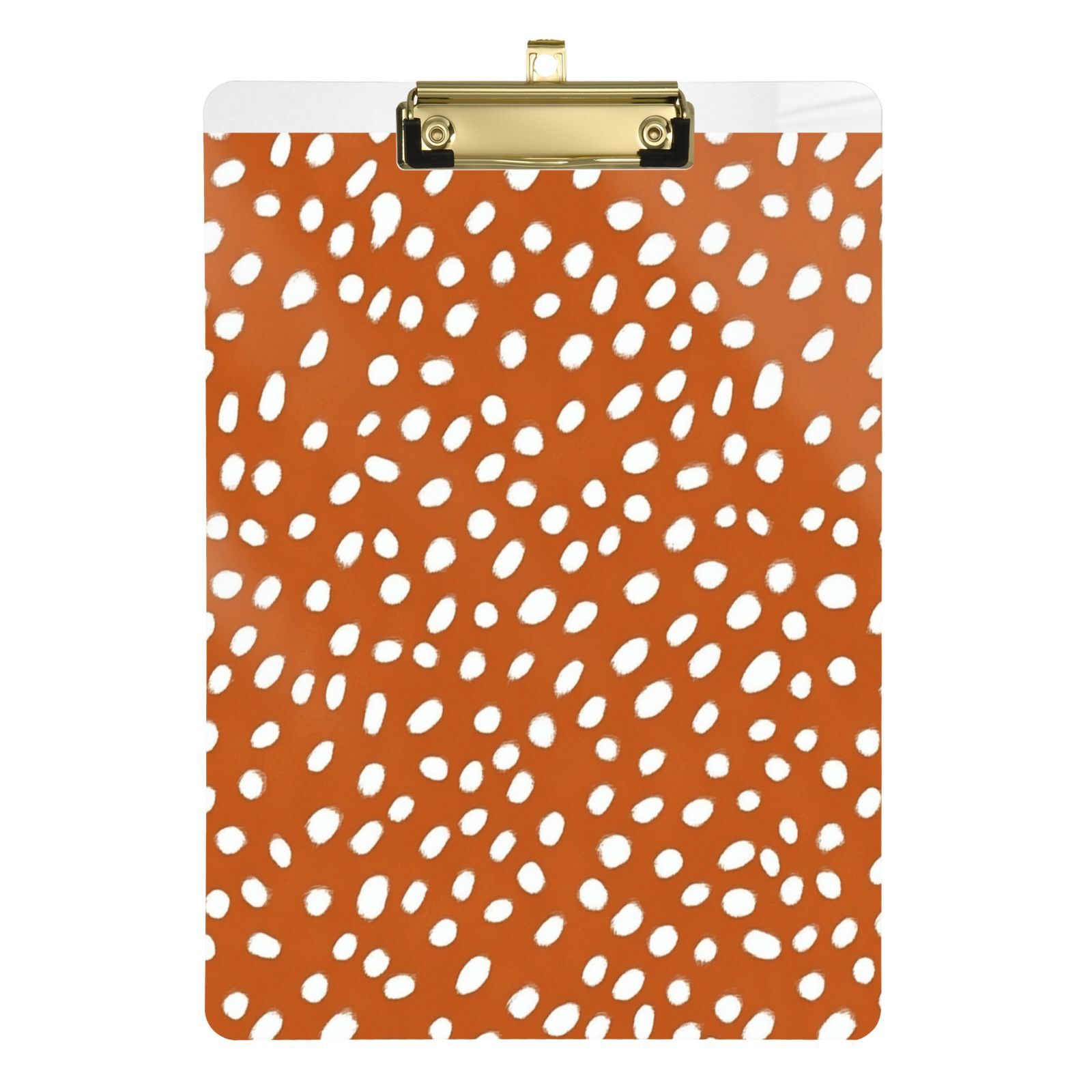 12.5x9 Inch Acrylic Clipboard with Metal Clip – Single-Sided Print ...