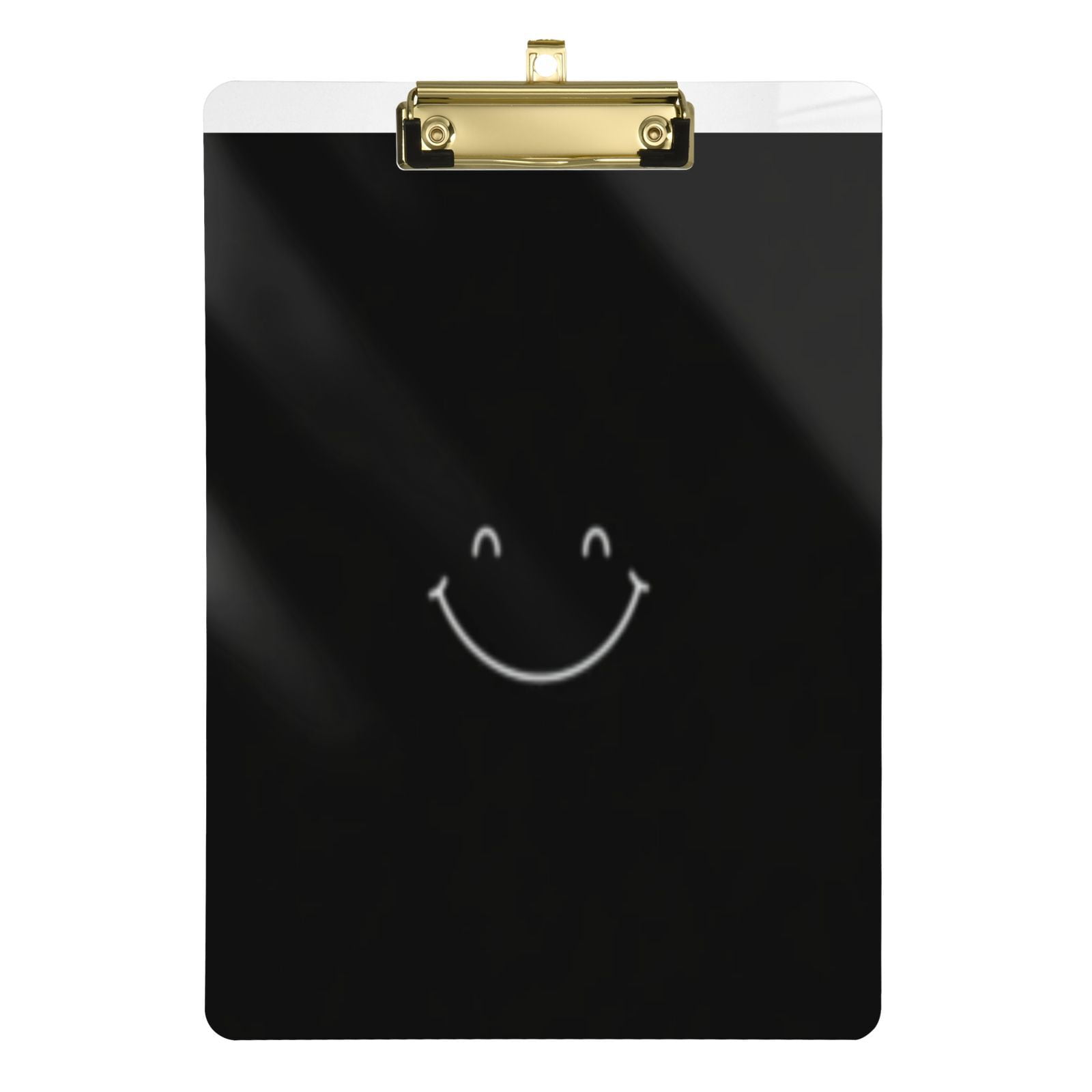 12.5x9 Inch Acrylic Clipboard with Metal Clip – Single-Sided Print ...