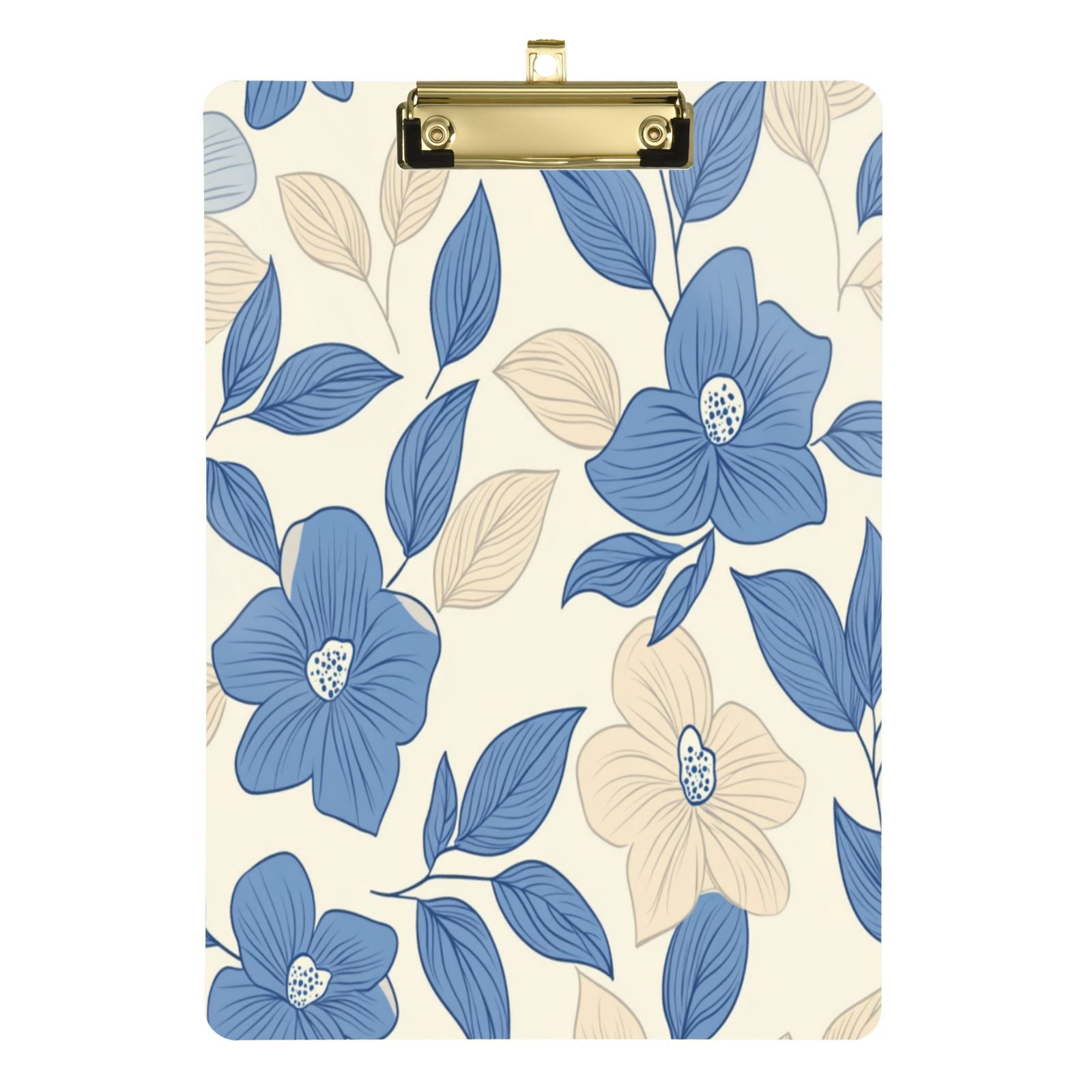 12.5x9 Inch Acrylic Clipboard with Metal Clip – Single-Sided Print ...
