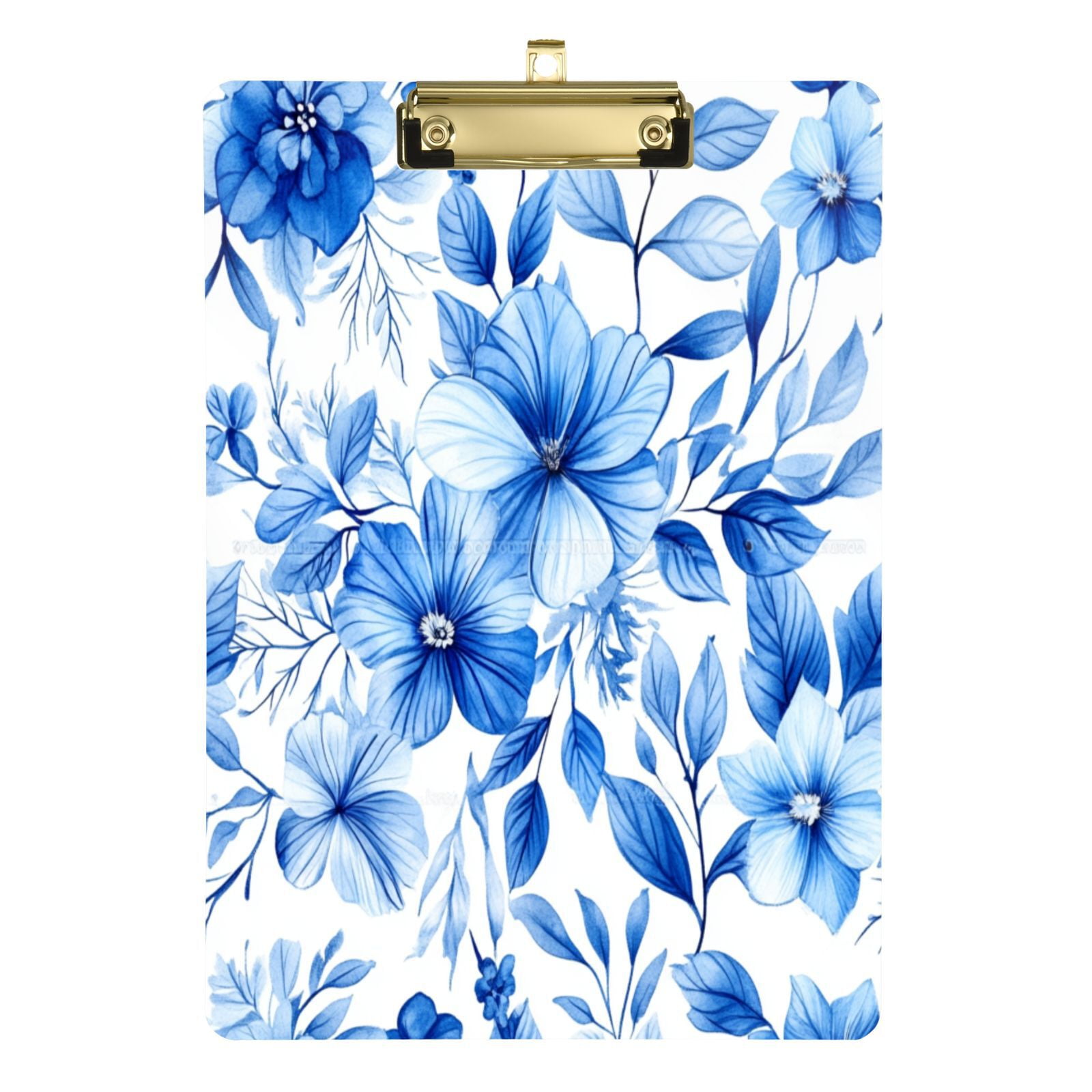 12.5x9 Inch Acrylic Clipboard with Metal Clip – Single-Sided Print ...
