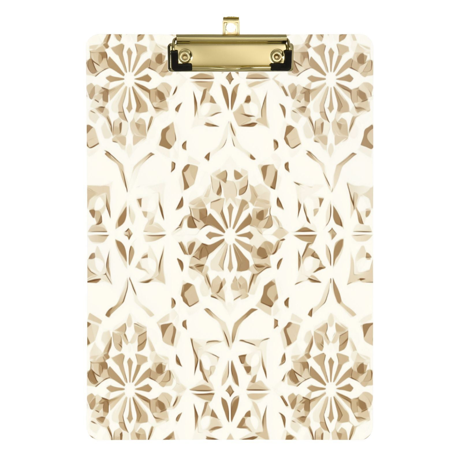 12.5x9 Inch Acrylic Clipboard with Metal Clip – Single-Sided Print ...