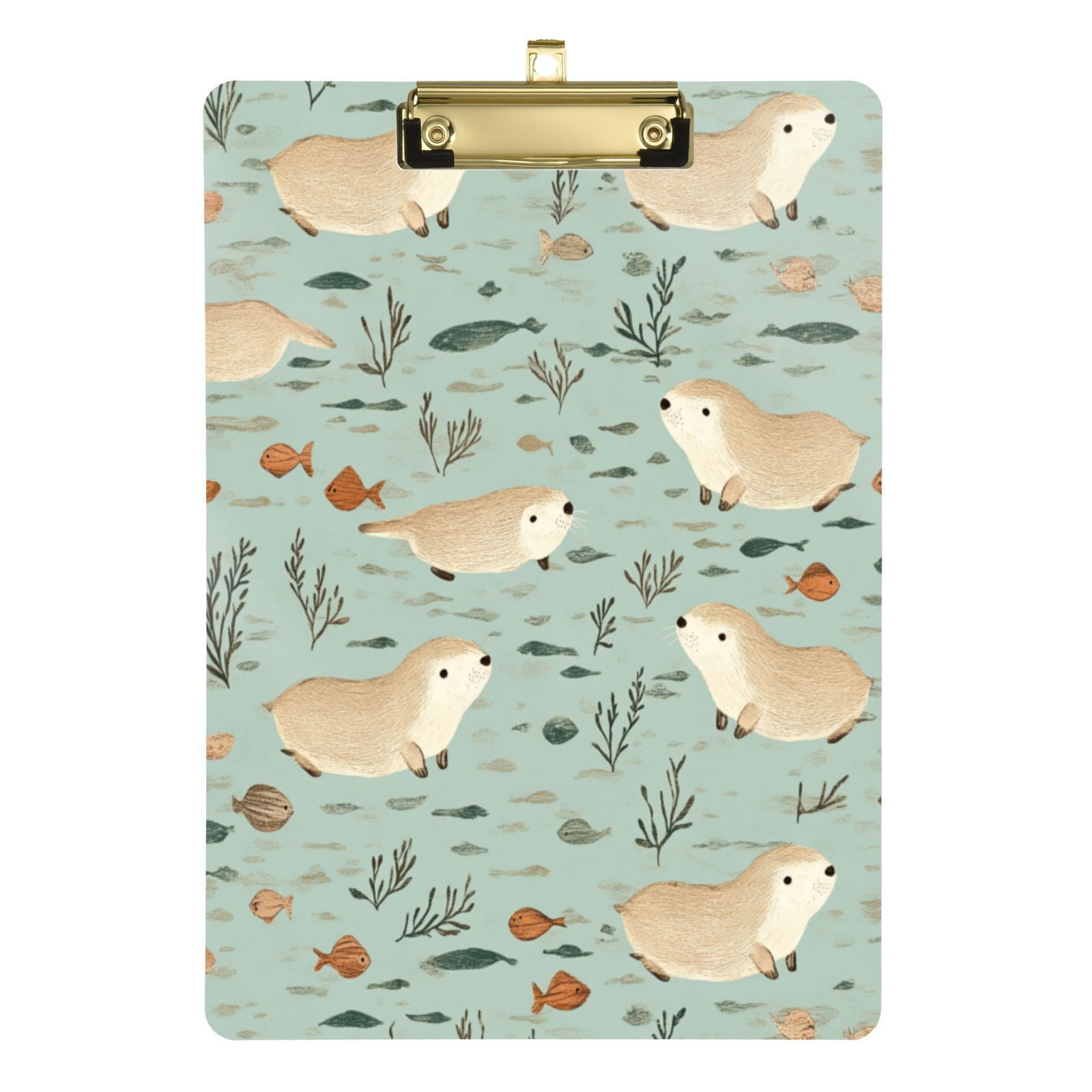 12.5x9 Inch Acrylic Clipboard with Metal Clip – Single-Sided Print ...