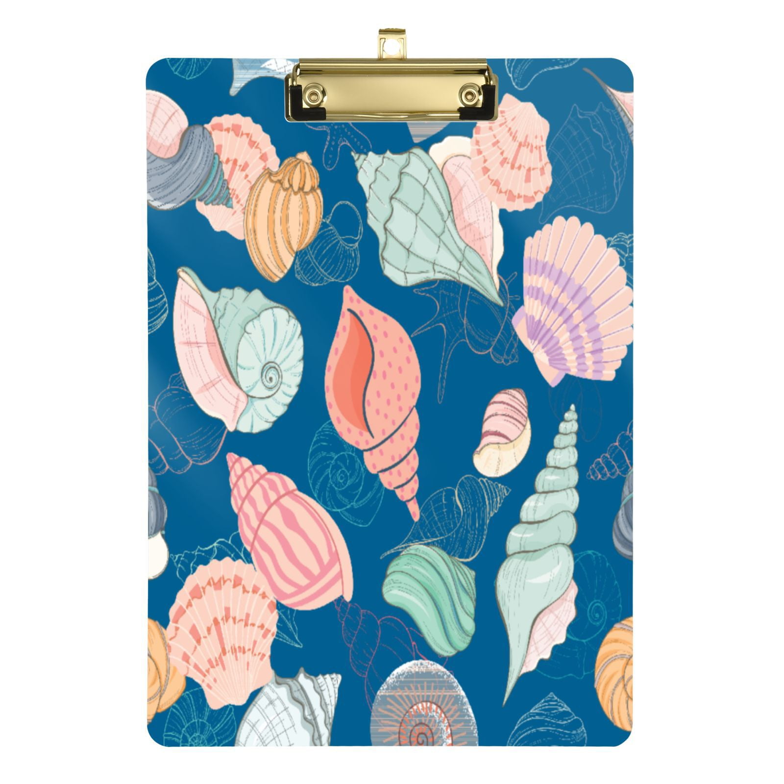 12.5x9 Inch Acrylic Clipboard with Metal Clip – Single-Sided Print ...