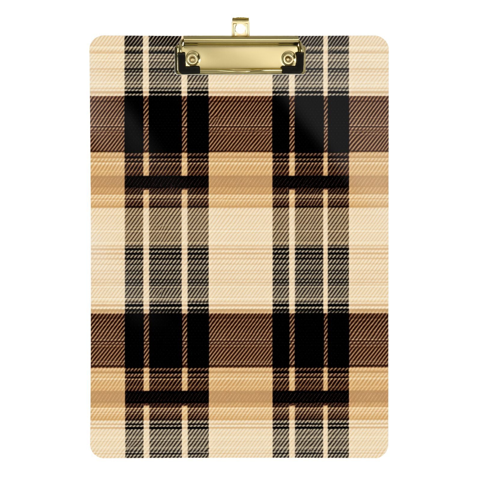 12.5x9 Inch Acrylic Clipboard with Metal Clip – Single-Sided Print ...