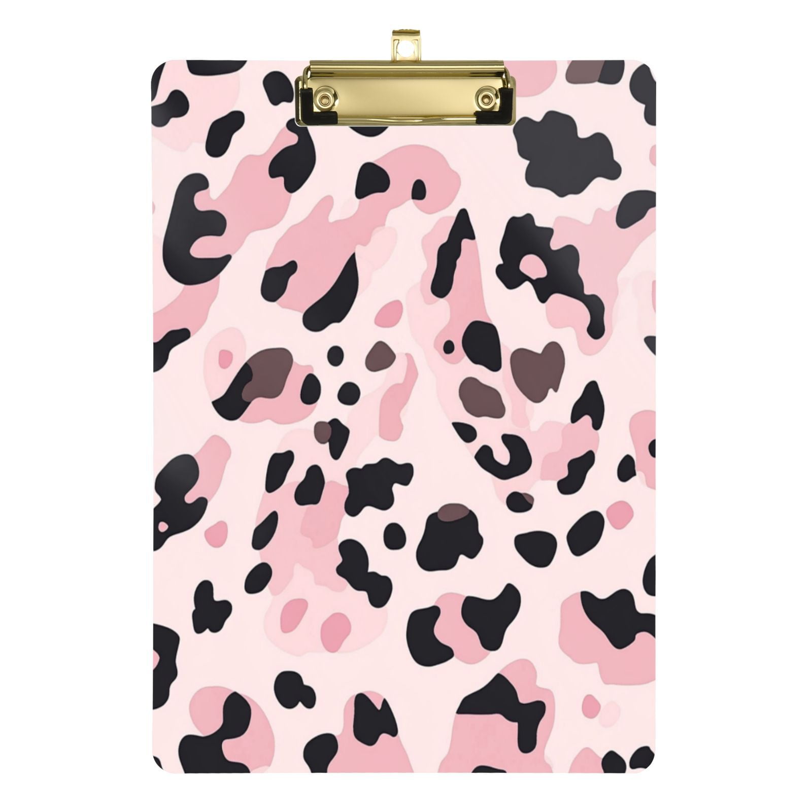 12.5x9 Inch Acrylic Clipboard with Metal Clip – Single-Sided Print ...