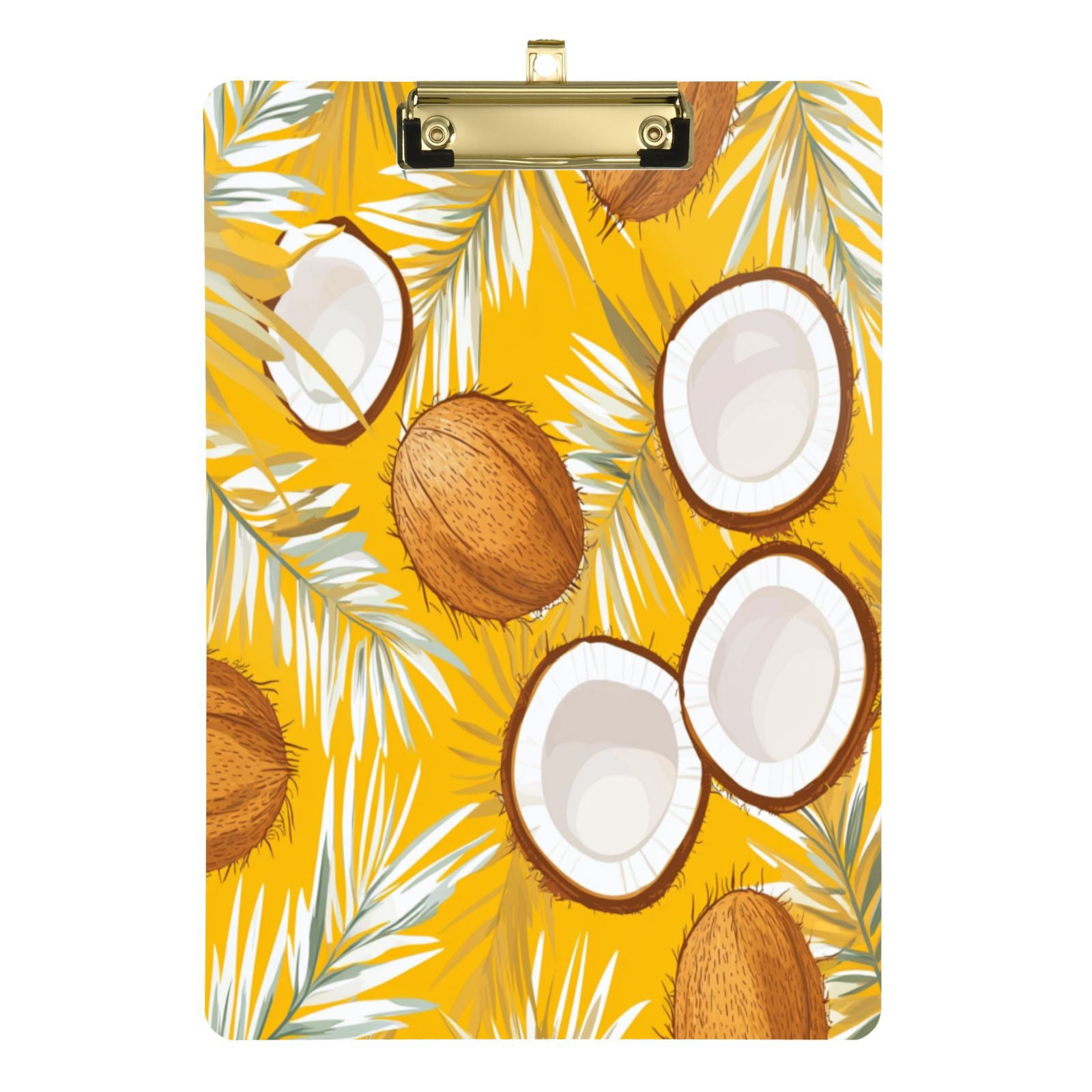 12.5x9 Inch Acrylic Clipboard with Metal Clip – Single-Sided Print ...