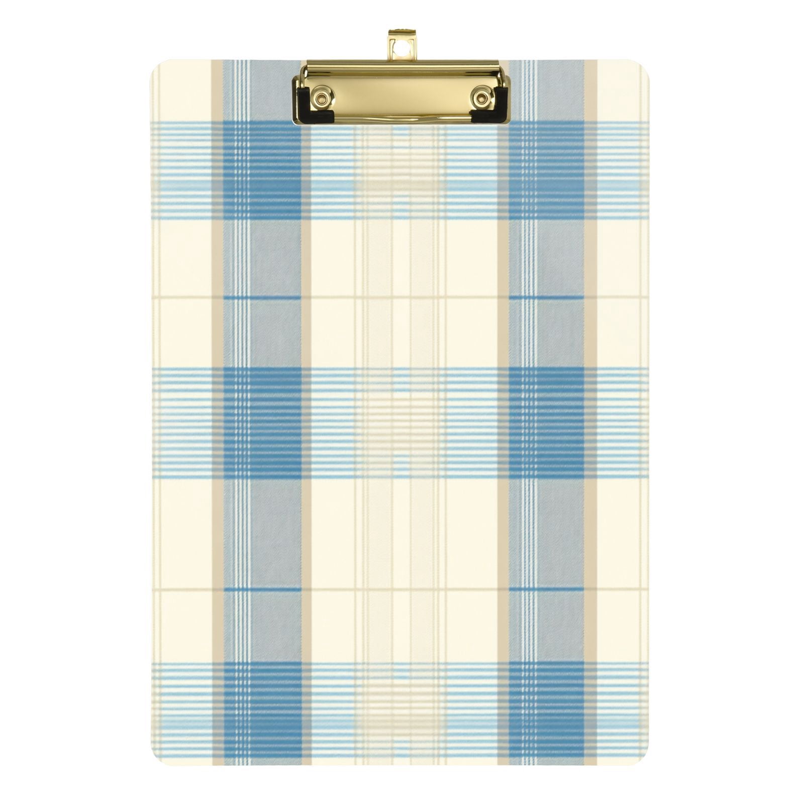 12.5x9 Inch Acrylic Clipboard with Metal Clip – Single-Sided Print ...