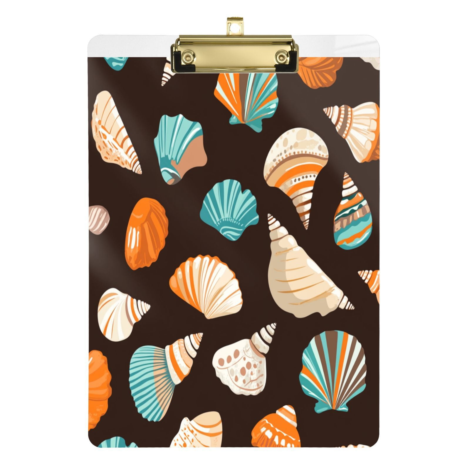 12.5x9 Inch Acrylic Clipboard with Metal Clip – Single-Sided Print ...