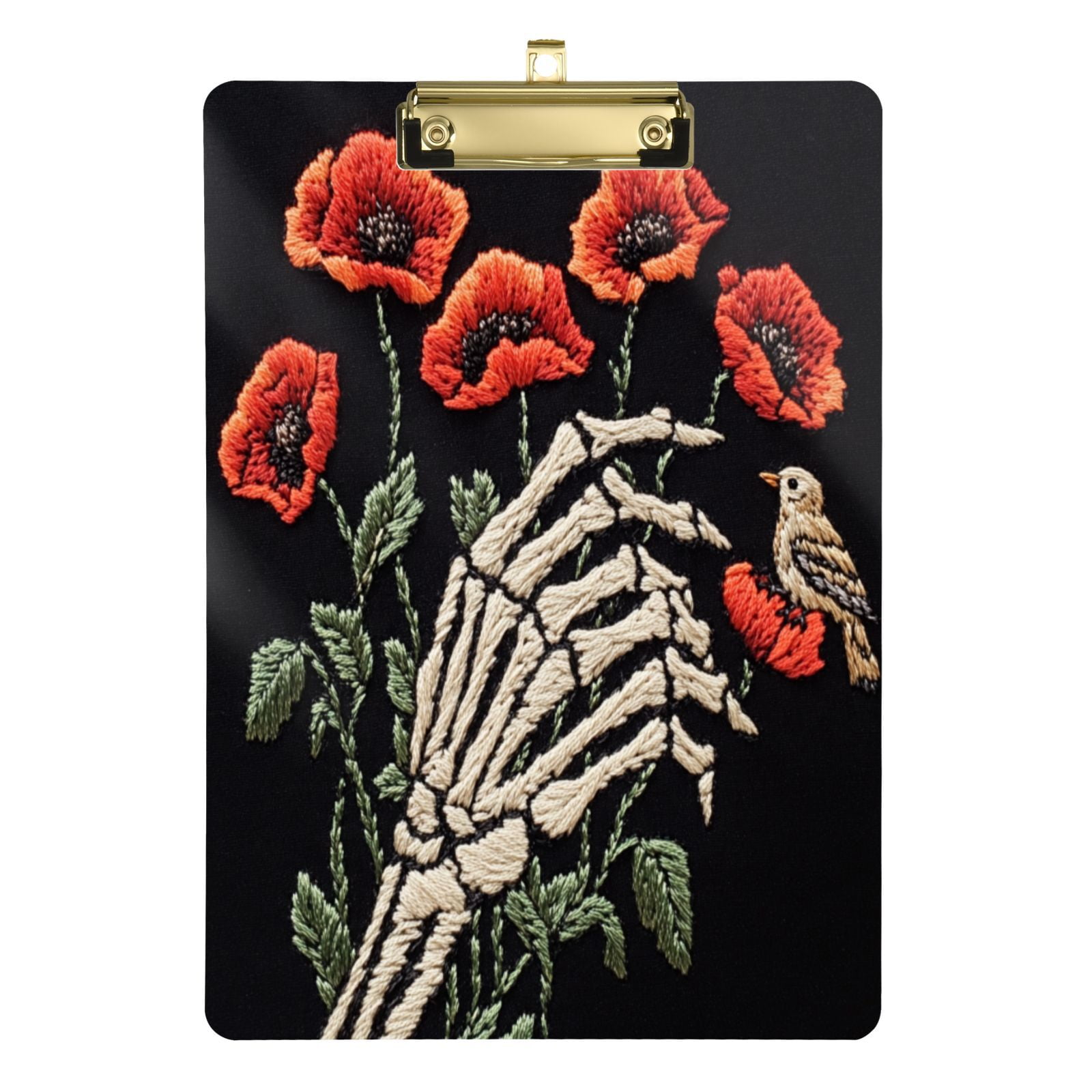 12.5x9 Inch Acrylic Clipboard with Metal Clip – Single-Sided Print ...