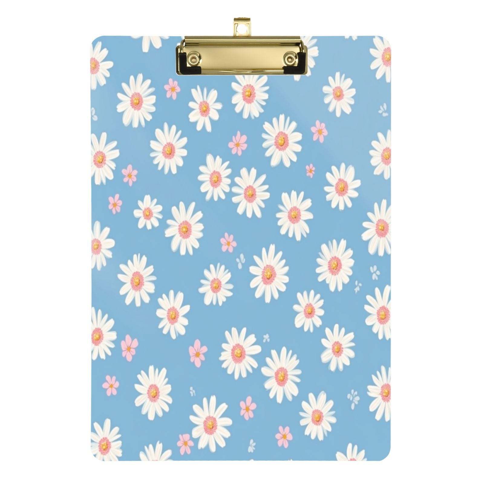 12.5x9 Inch Acrylic Clipboard with Metal Clip – Single-Sided Print ...