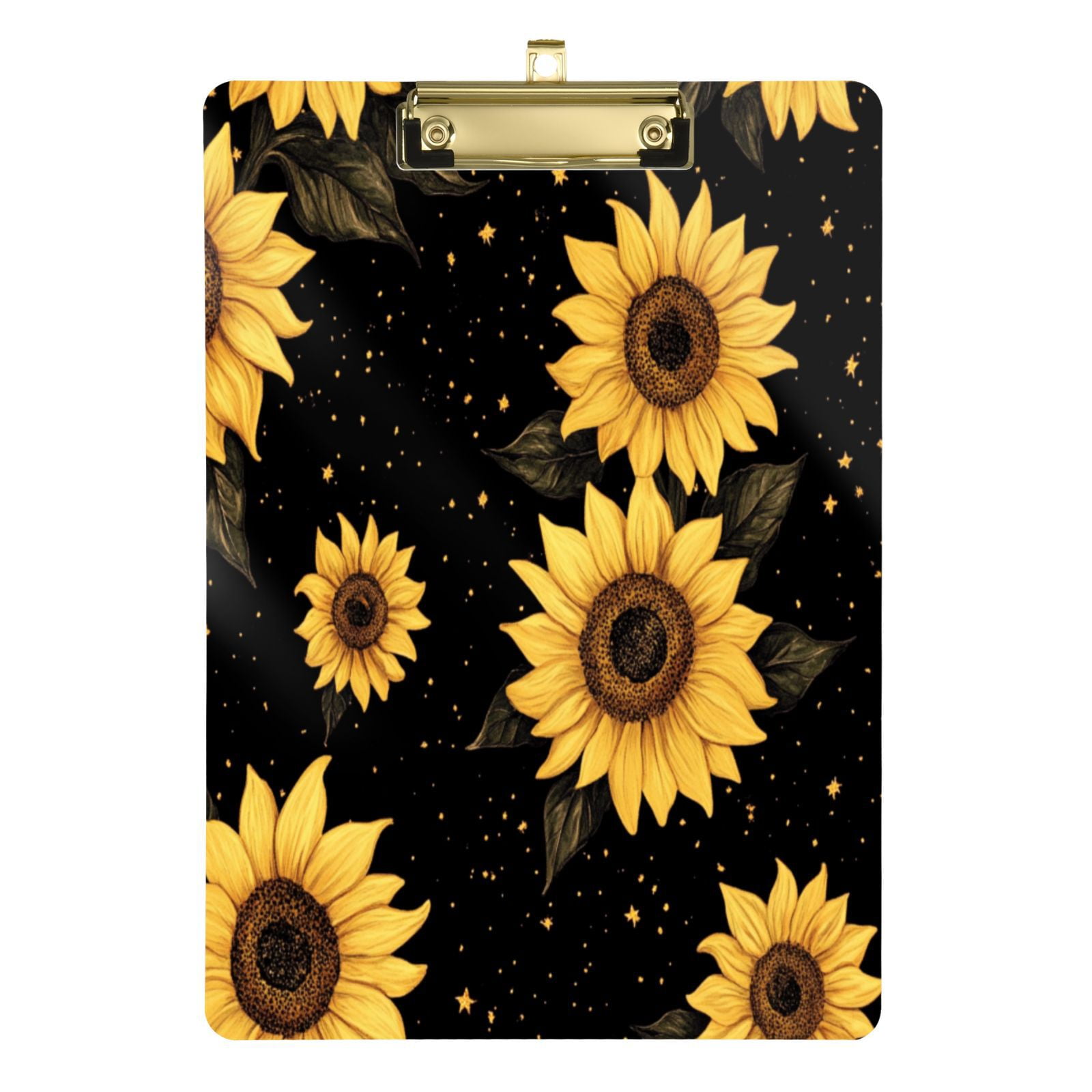 12.5x9 Inch Acrylic Clipboard with Metal Clip – Single-Sided Print ...
