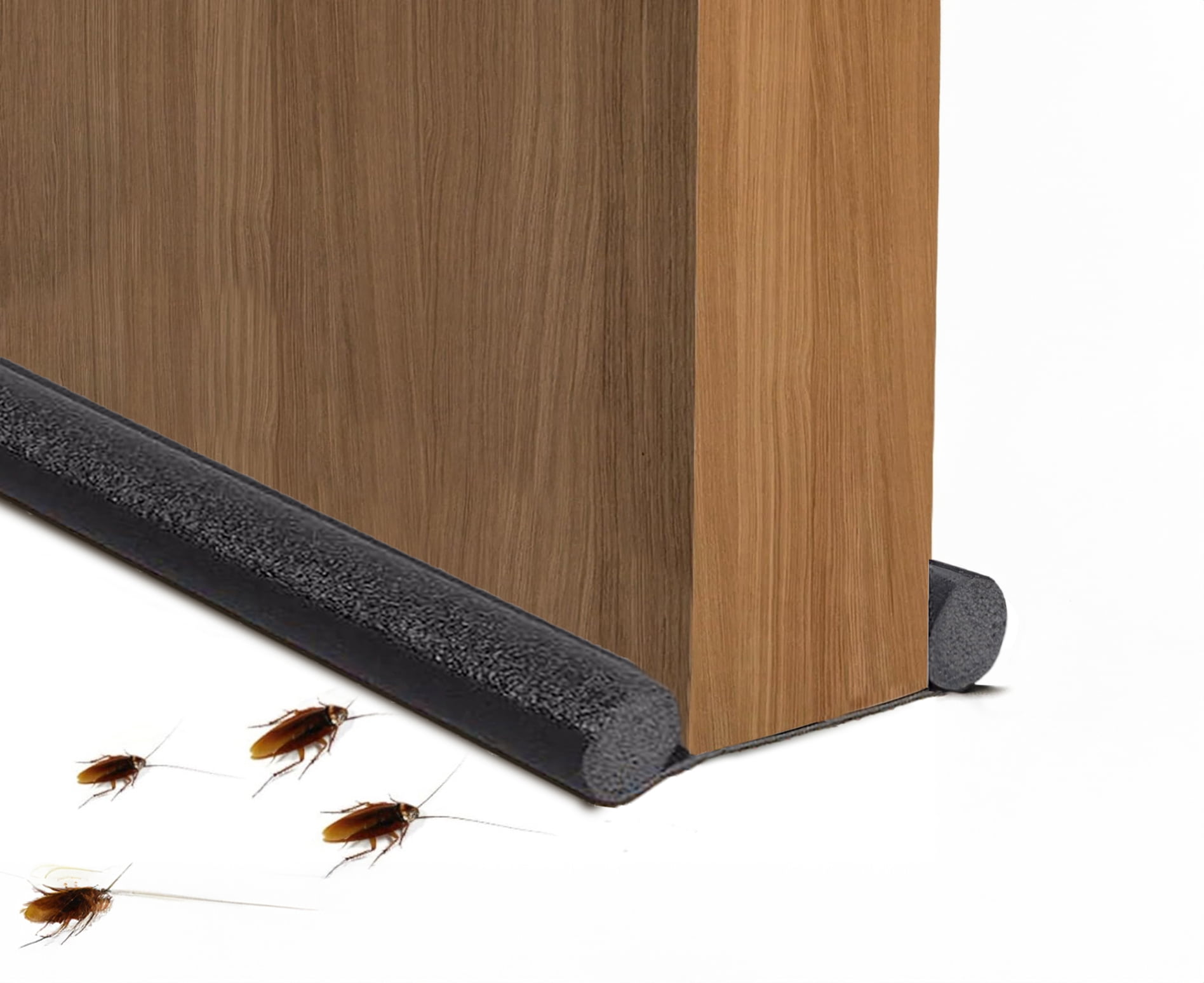 Double Door Draft Stopper Door Sweep Weather Stripping Sound, Wind ...