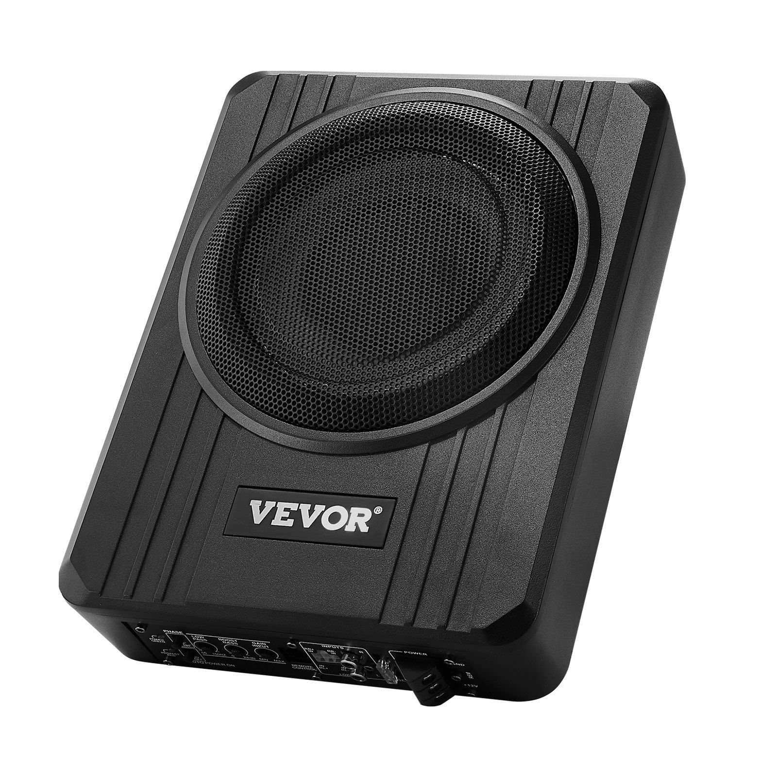 "12" 600W Low-Profile Active Car Subwoofer – Space-Saving Truck/SUV ...