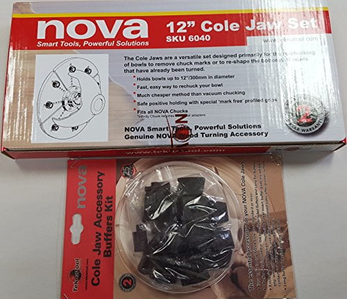 12" 6040 Nova Cole Jaws WITH Nova 6030 HD Workholding kit - Walmart.com