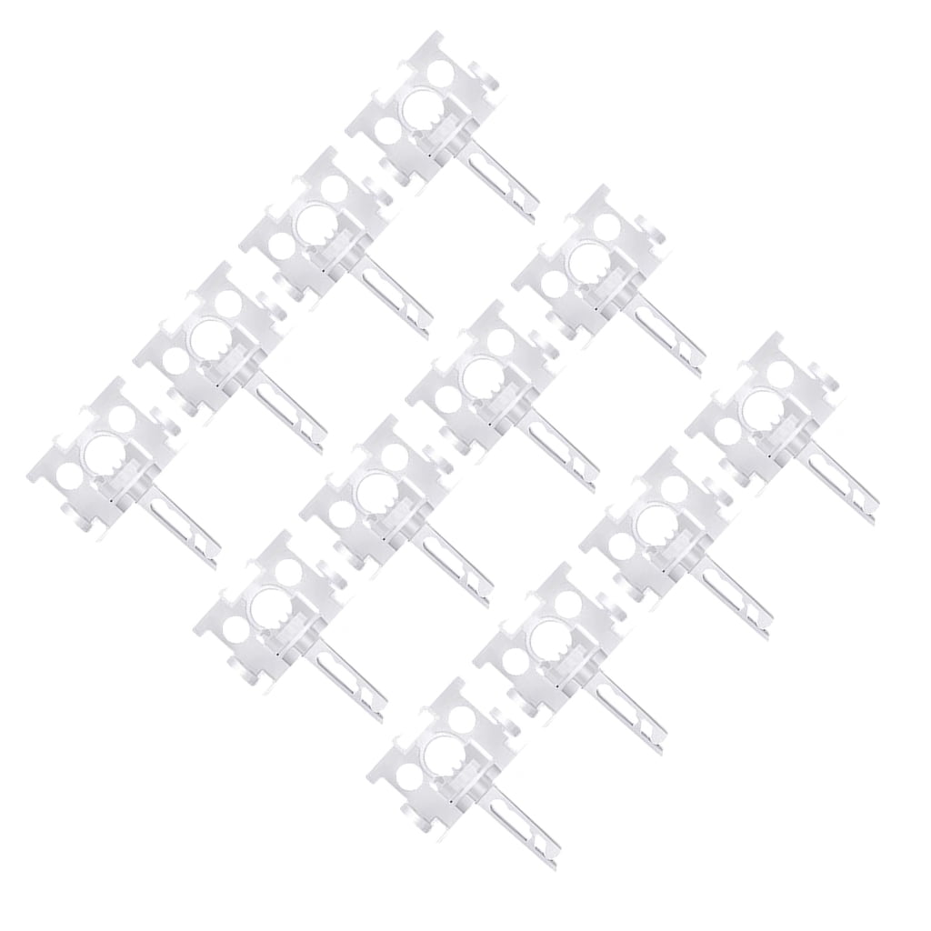 12/60Pcs Vertical Blind Plastic Curtain Carriers Replacement for Smooth ...