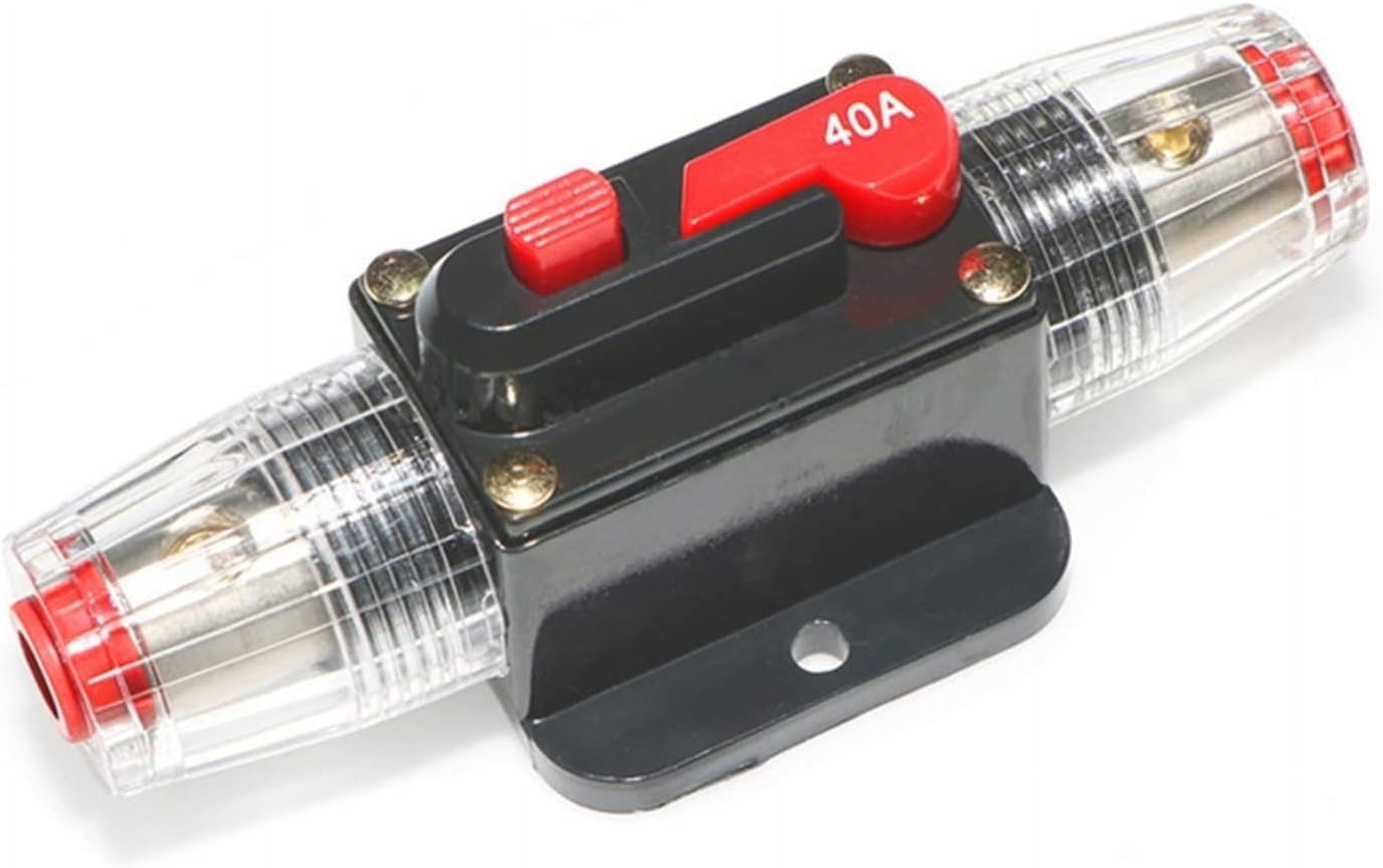 12-60V DC AMP Circuit Breaker 20A 30A 40A 50A 60A 80A 100A Car Inline ...