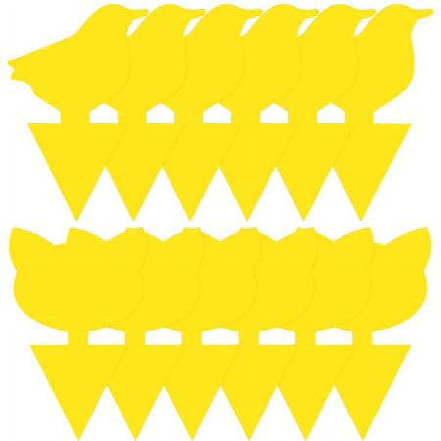 12-60pcs Plant Sticky Trap Fungus Gnat Traps Killer for Indoor and ...