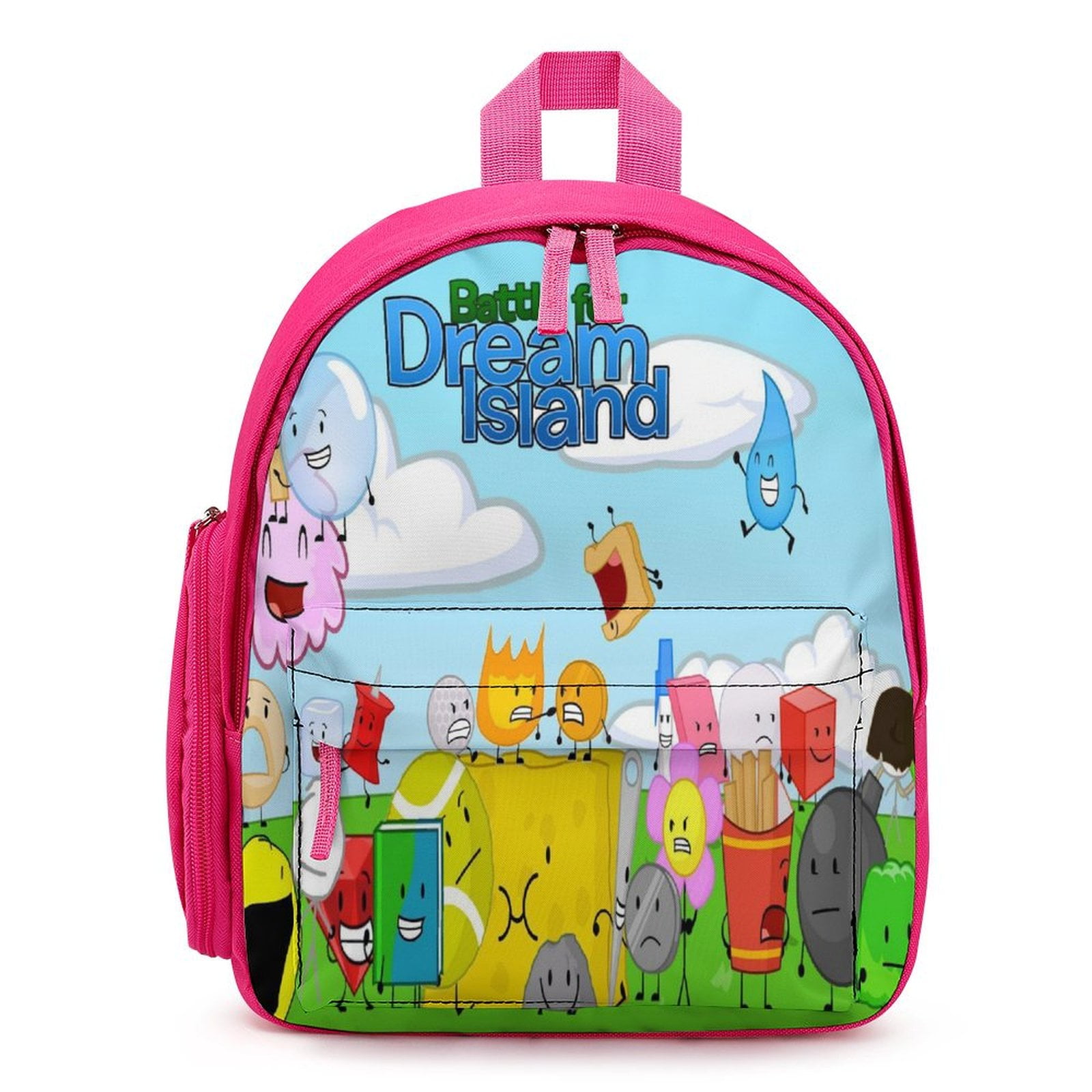 12.6In Battle For Dream Island Bfdi Backpack Cartoon Small Backpack ...