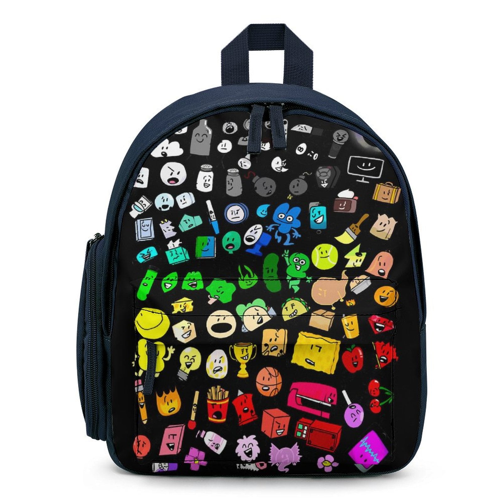 12.6In Battle For Dream Island Bfdi Backpack Cartoon Small Backpack ...