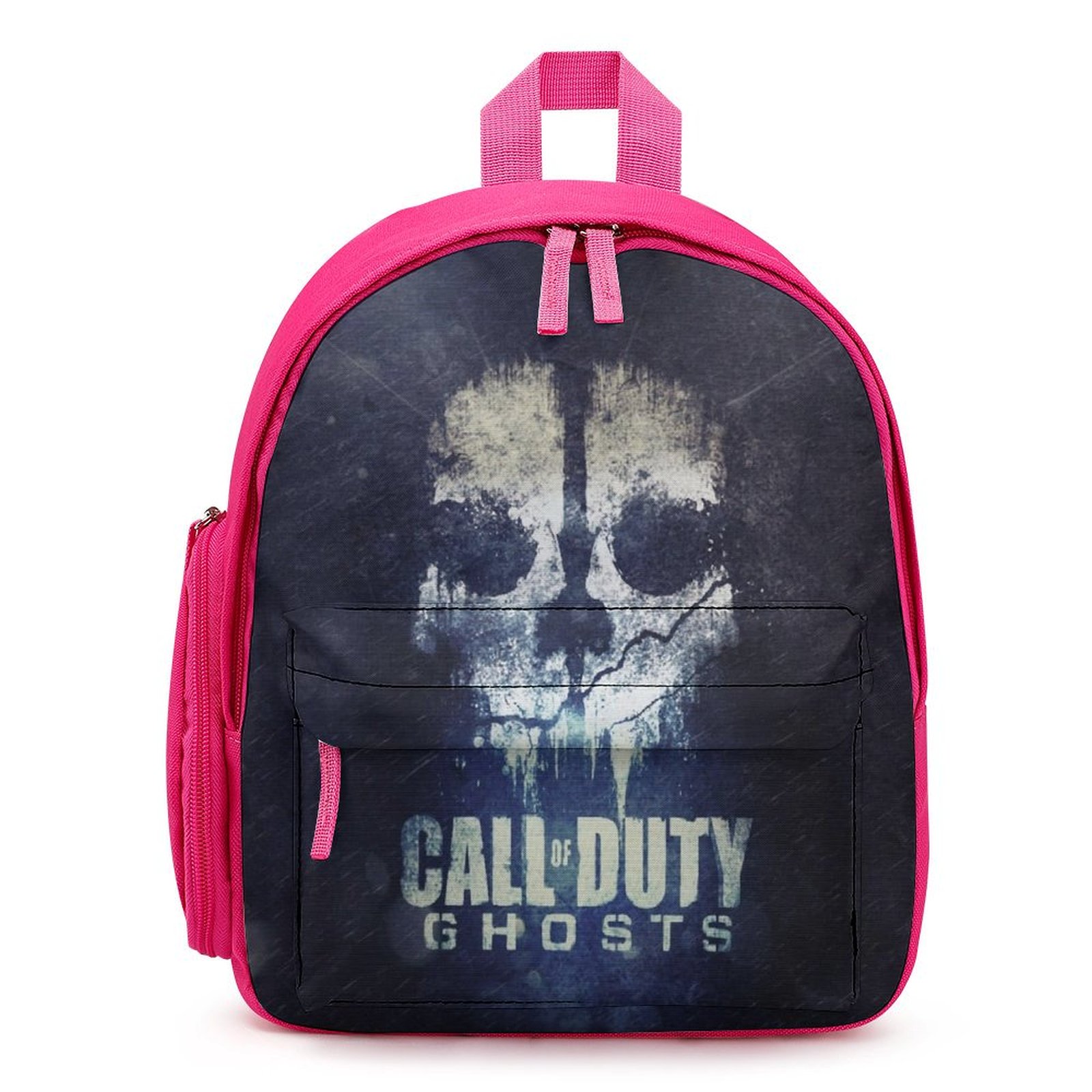 12.6In Call Duty Backpack Cartoon Small Backpack with Front Pocket ...