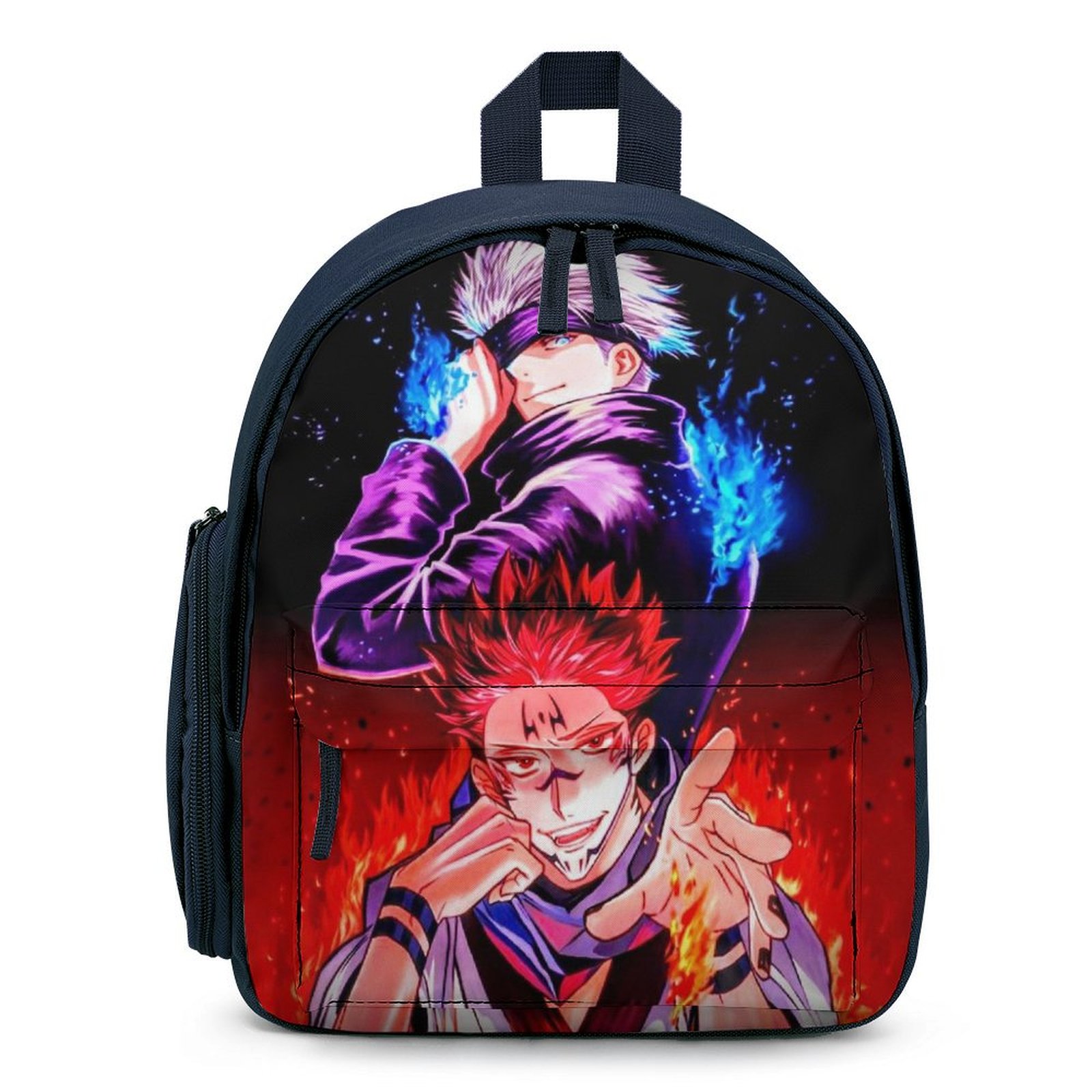 12.6In Jujutsu Kaisen Backpack Cartoon Small Backpack with Front Pocket ...