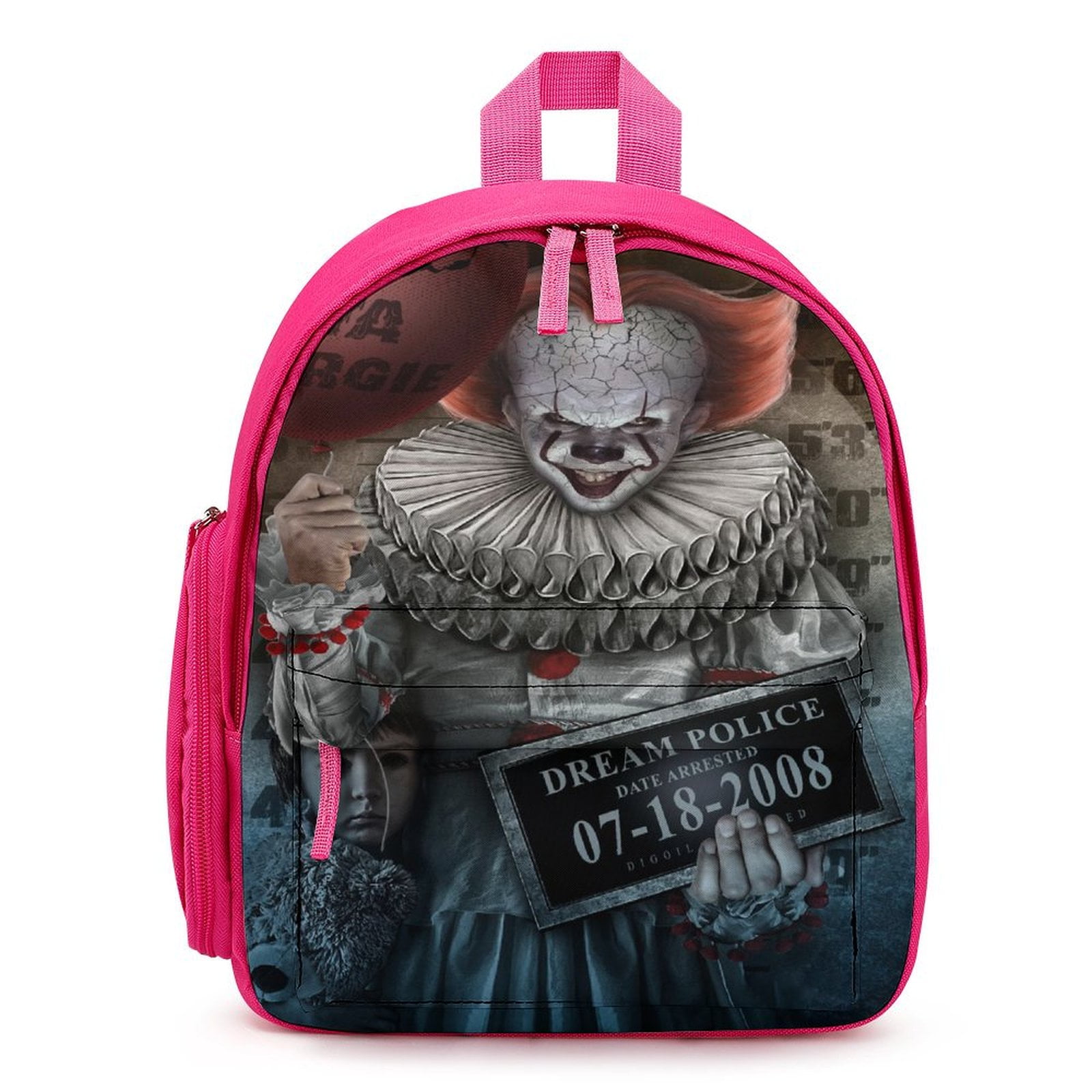 12.6In Pennywise Backpack Cartoon Small Backpack with Front Pocket ...