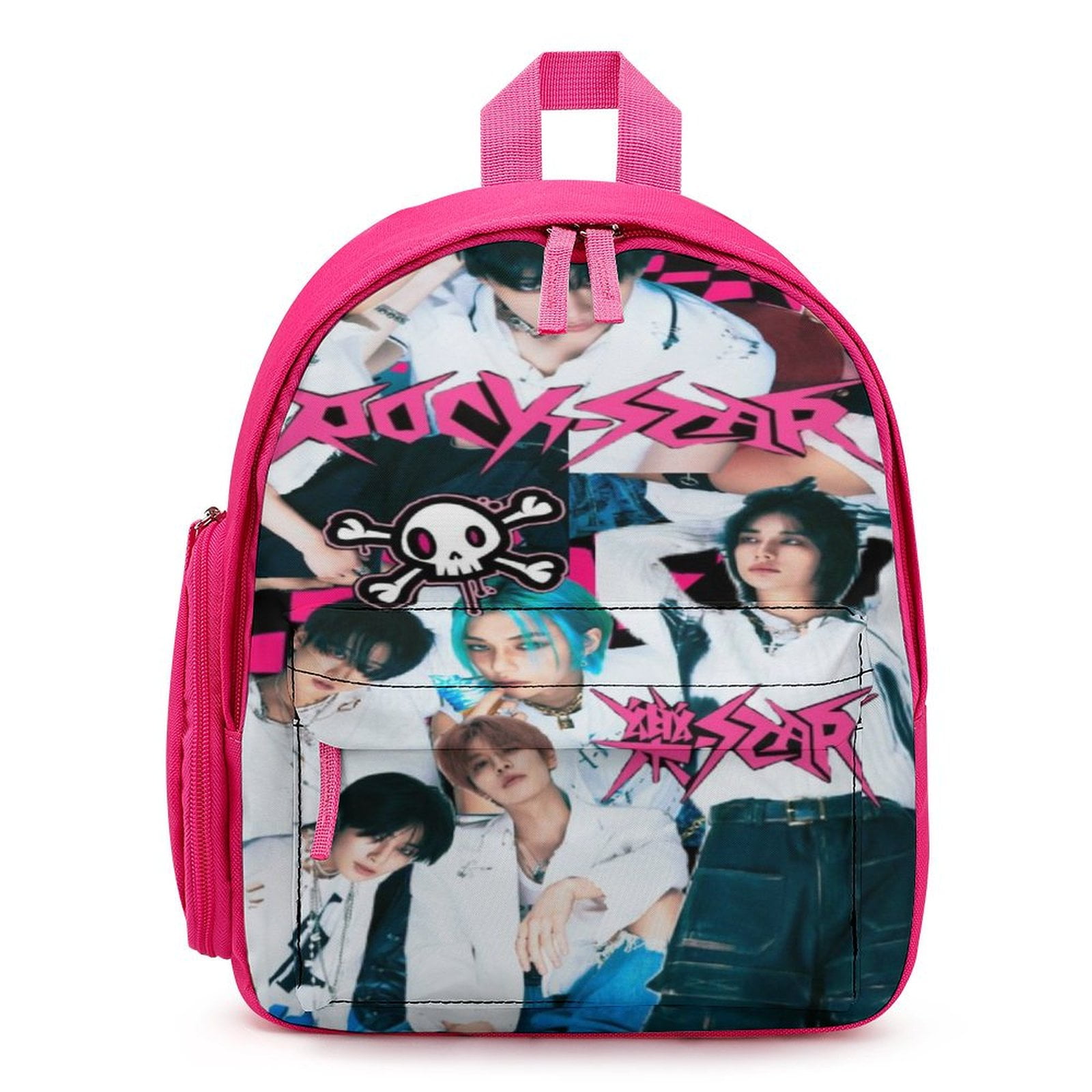 12.6In Stray Backpack Cartoon Small Backpack with Front Pocket Travel ...