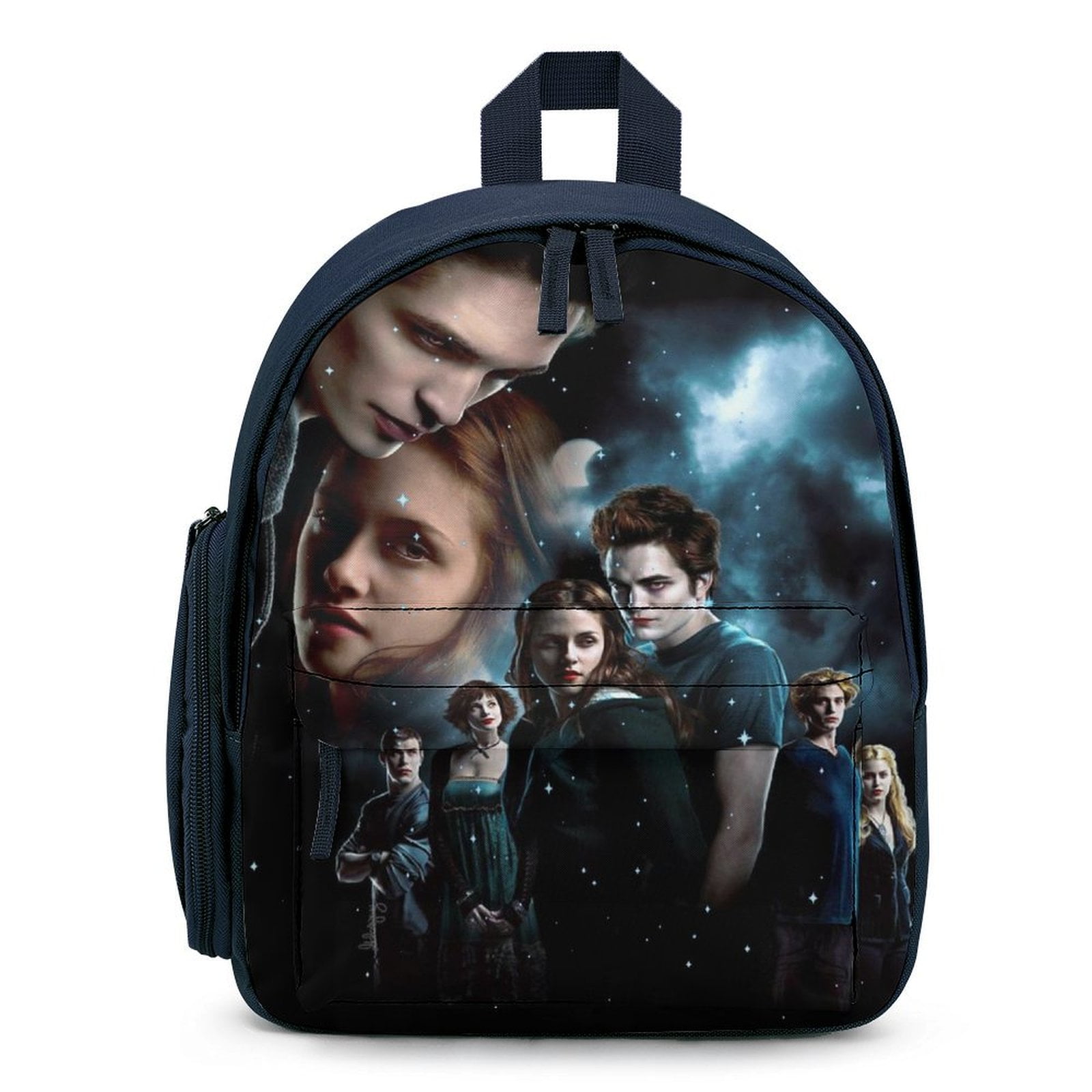 12.6In Twilight Saga Backpack Cartoon Small Backpack with Front Pocket ...