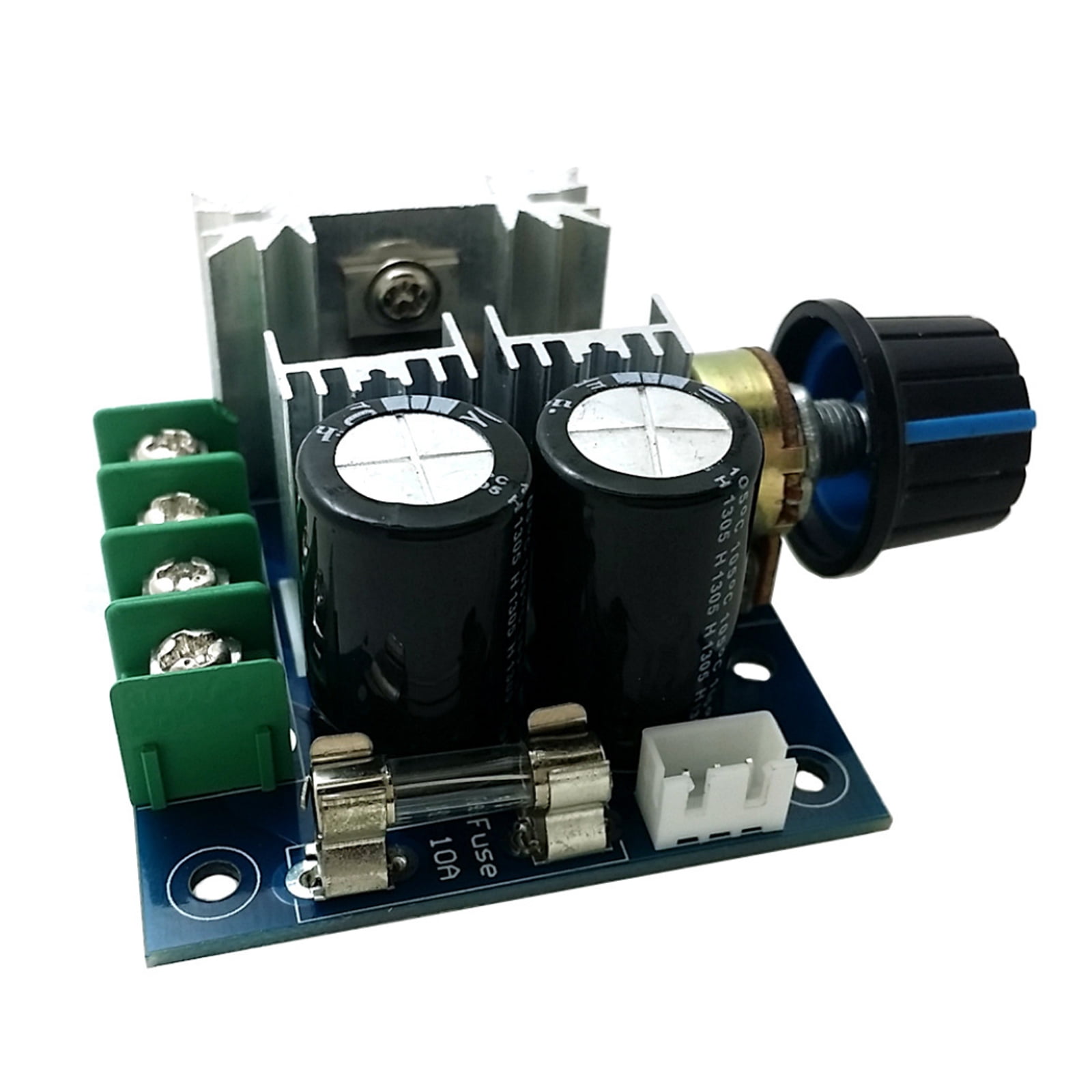 12-6V 10A PWM DC Motor Speed Regulator Adjustable Speed Control Switch ...