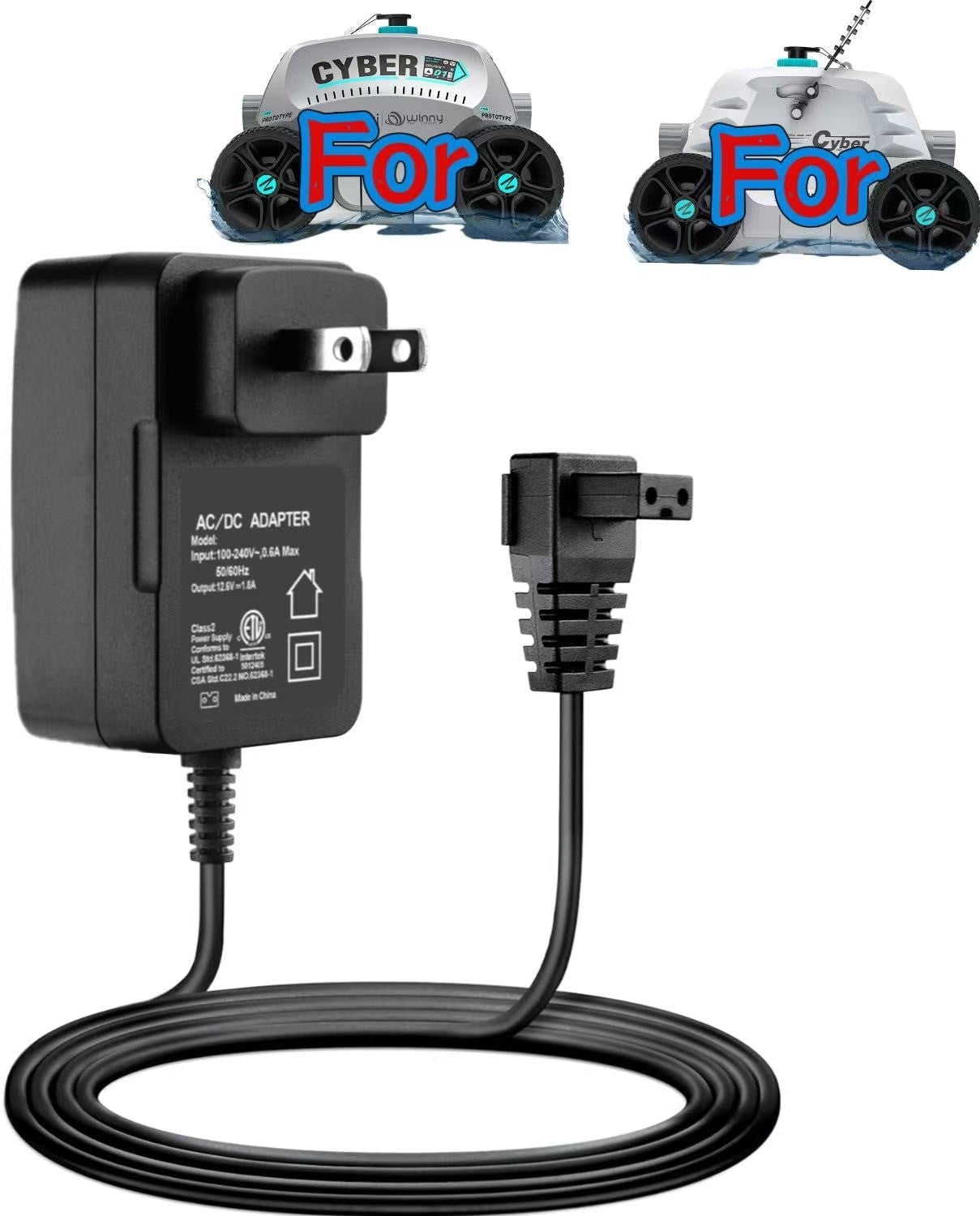 12.6V Charger Compatible with Ofuzzi Cyber 1200 / Cyber 1200 Pro ...