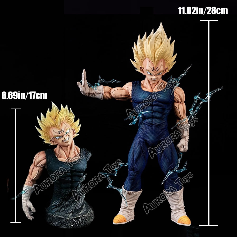12.6in/32cm Anime Z Figure Majin Vegeta Figurine PVC Action Figures ...
