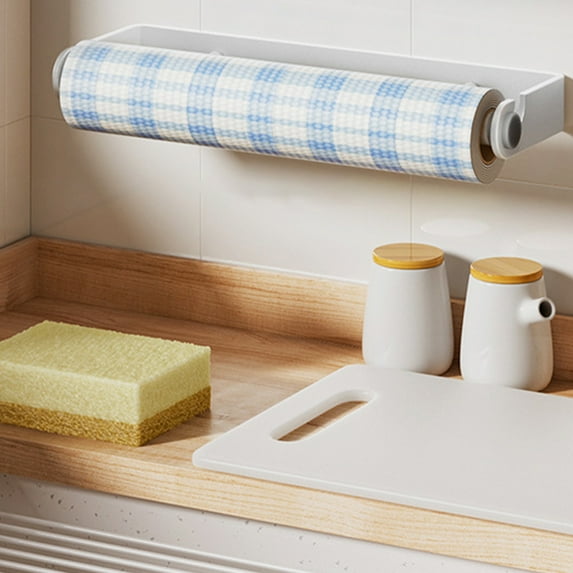 12.6in Aluminum Alloy Toilet Paper Holder - Wall-Mounted Toilet Tissue ...