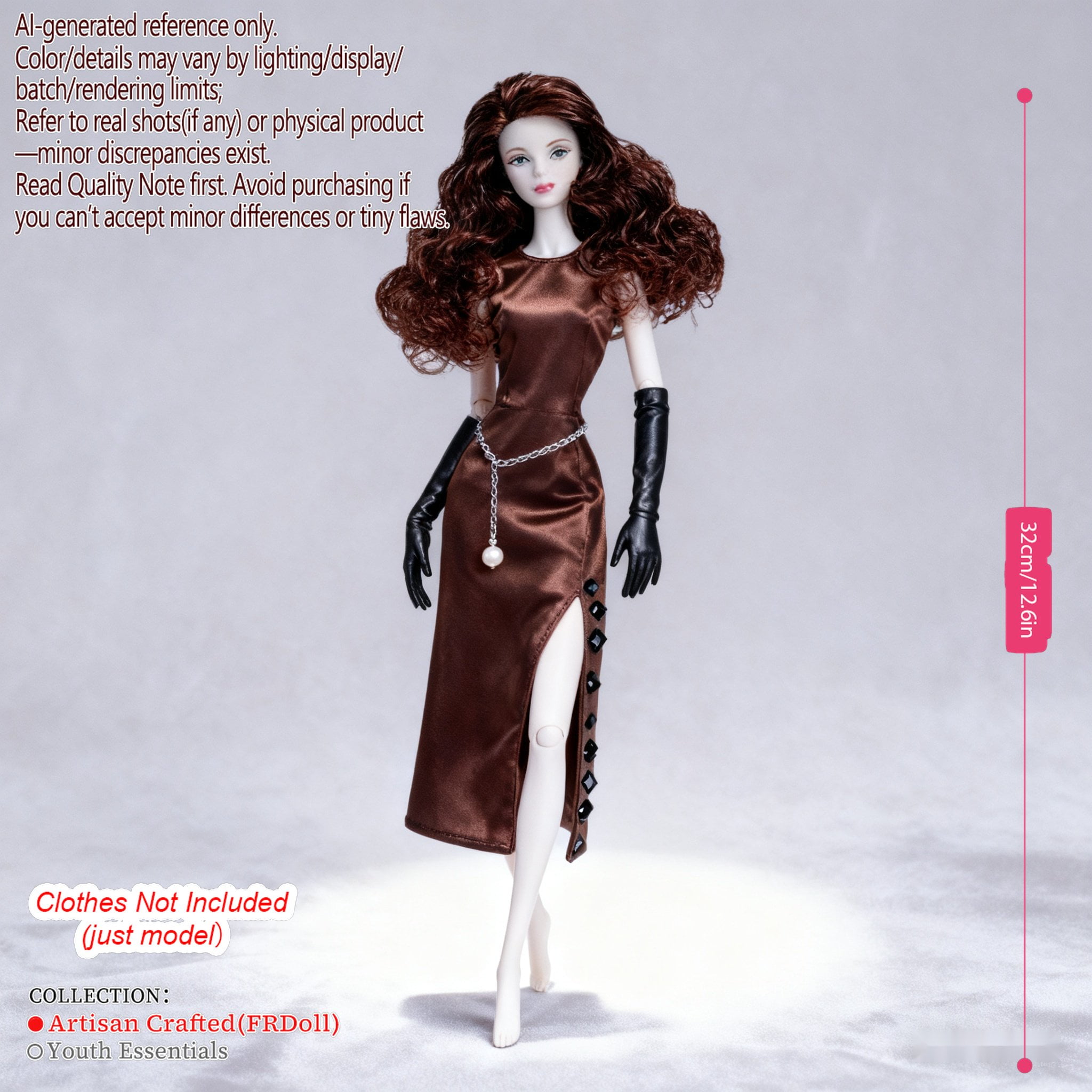 12.6inch Realistic Collectible BJD MJD supermodel Doll - Fashion Model ...