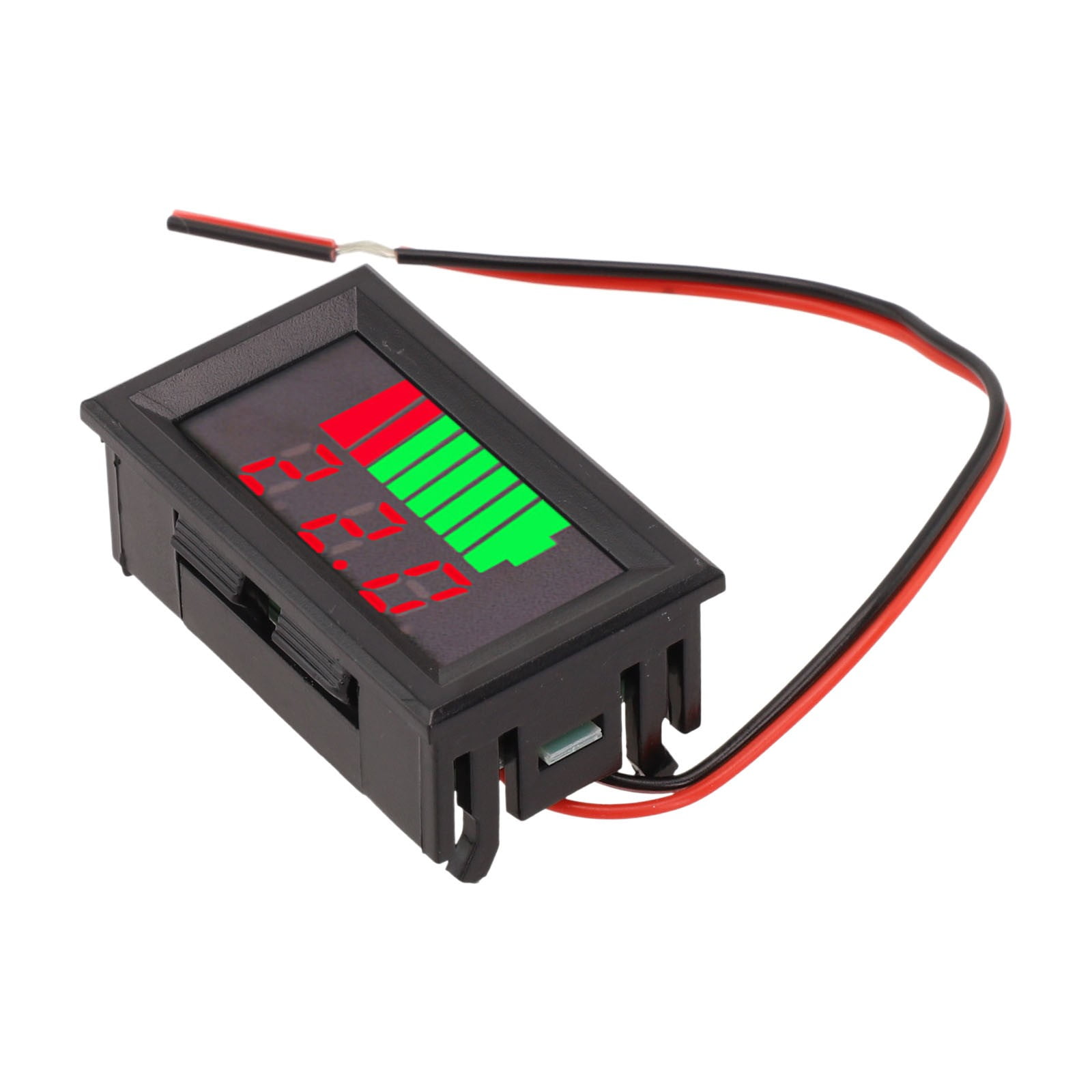 12-72V Battery Charge Indicator Lithium Battery Capacity Meter Digital ...