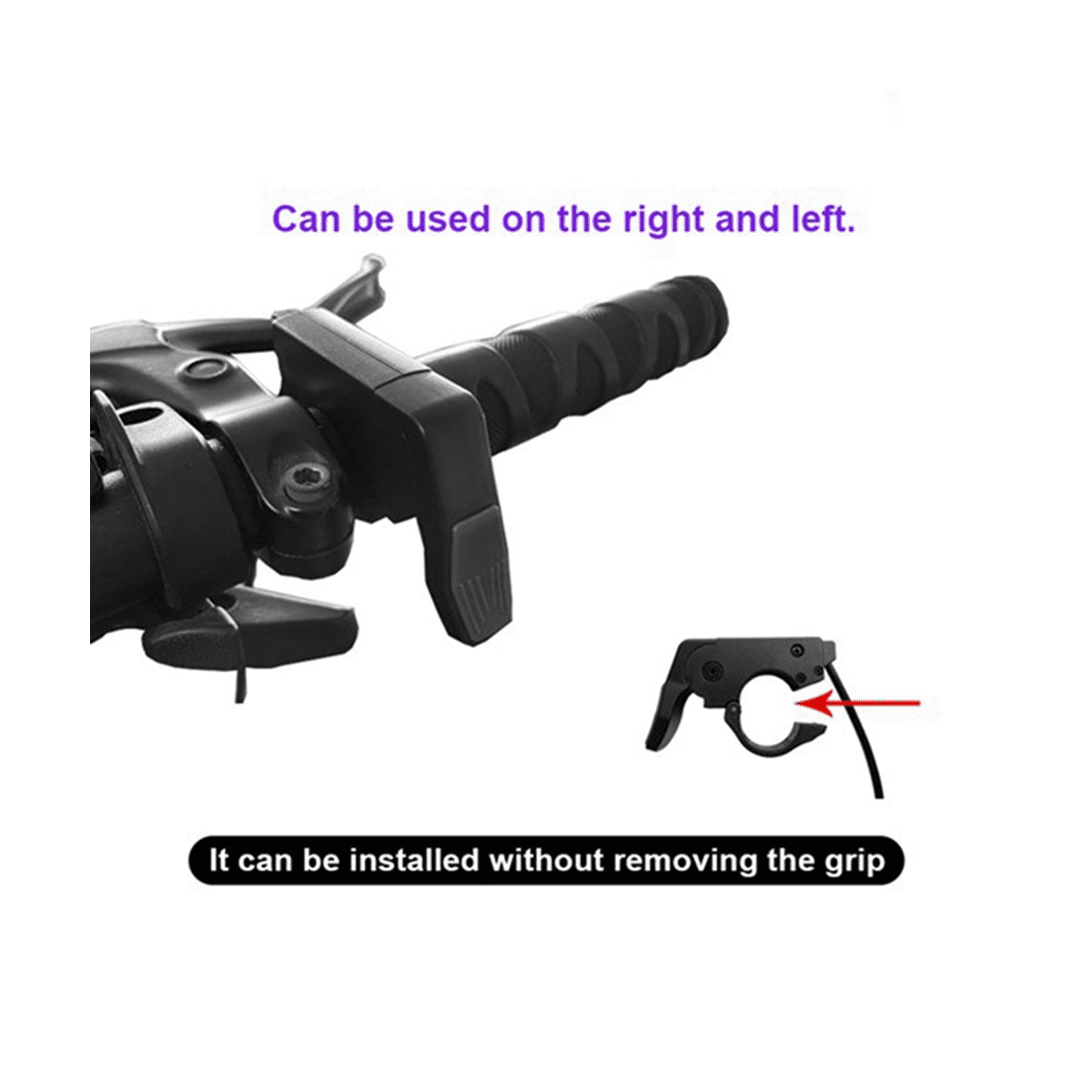 12-72VThrottle Electric Scooter Bicycle Thumb Throttle Accelerator for ...