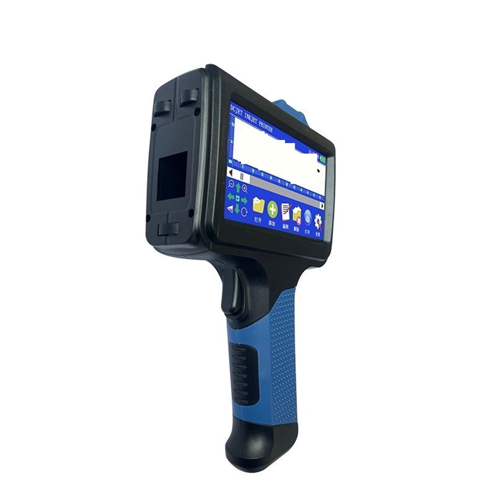 12.7MM Date Time Logo Bar Code QR Expiry Printing Machine Fast Drying ...