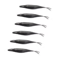 12.7cm 9.6g Soft Swimming V Tail Baits, Slow Sinking Lures Soft ...