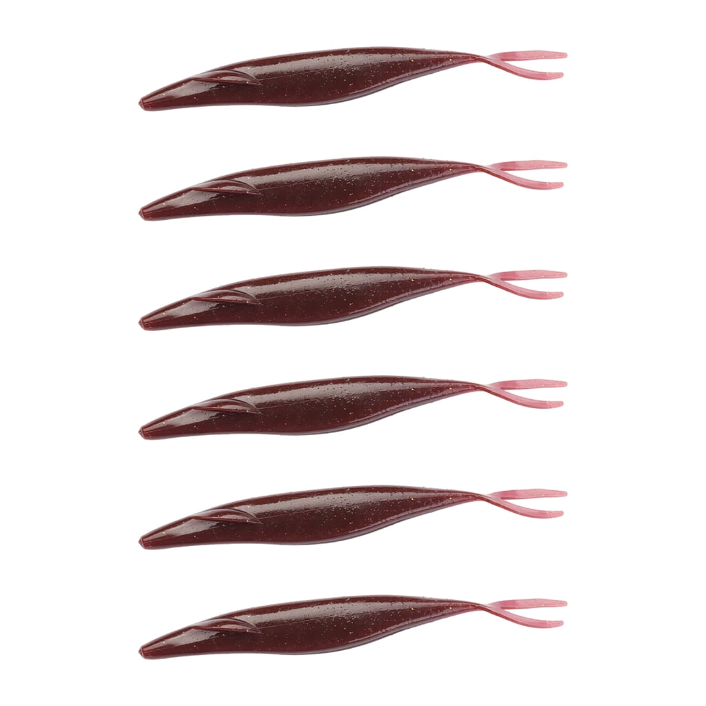 12.7cm 9.6g Soft Swimming V Tail Baits, Slow Sinking Lures Soft ...