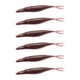 12.7cm 9.6g Soft Swimming V Tail Baits, Slow Sinking Lures Soft ...