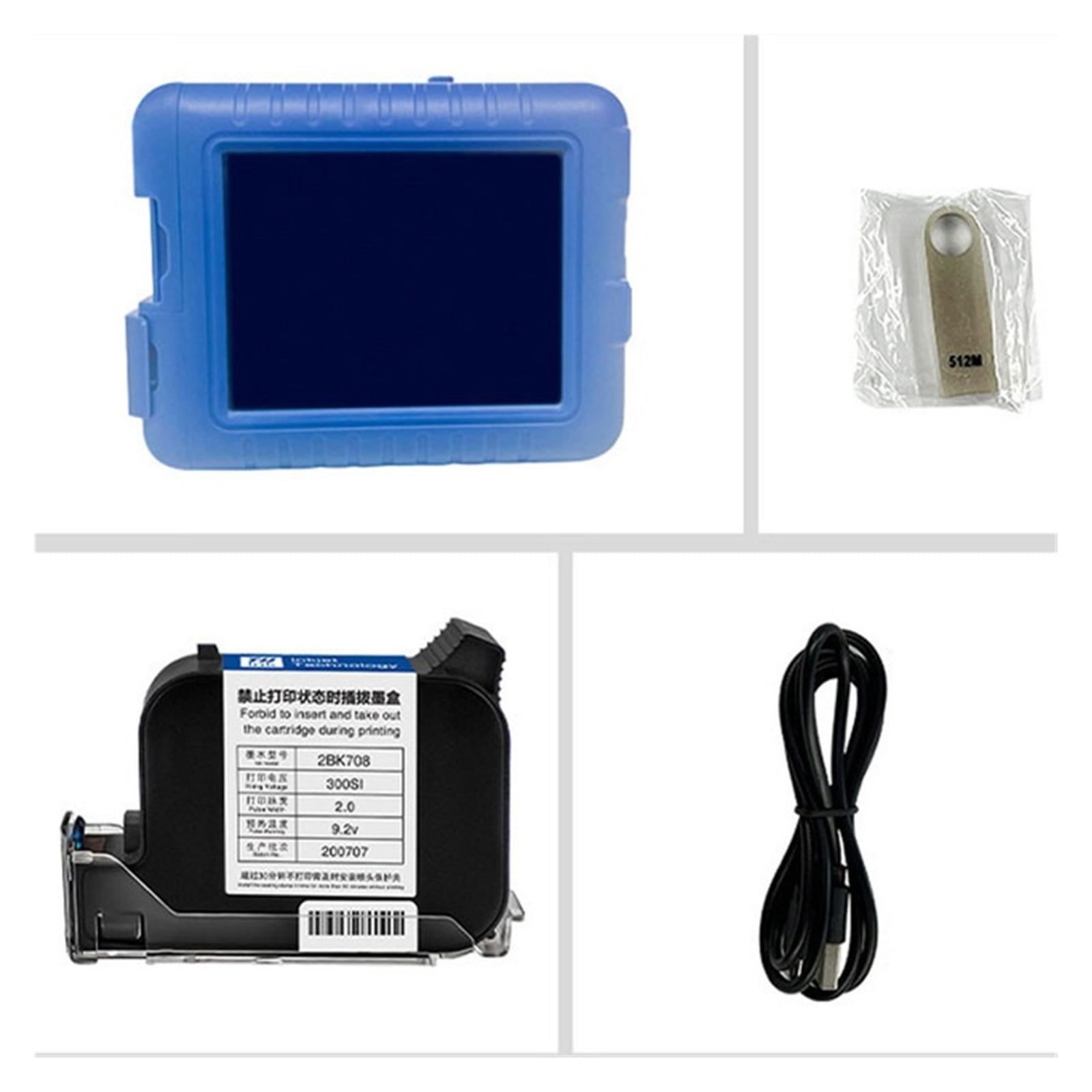 12.7mm Handheld Smart Printer Portable Small Coding Machine Multi ...