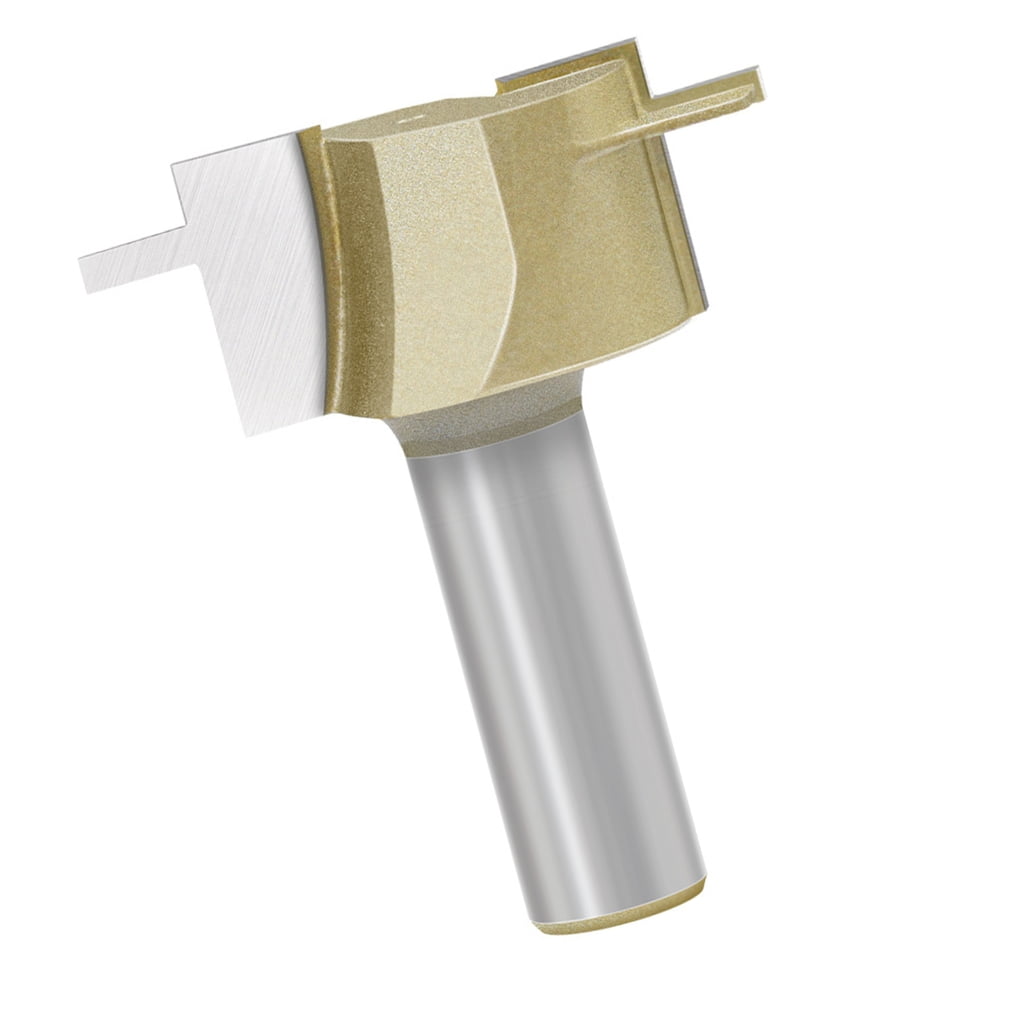 12.7mm Shank Gold-Coated Milling Cutter, High-Precision Chip Removal ...