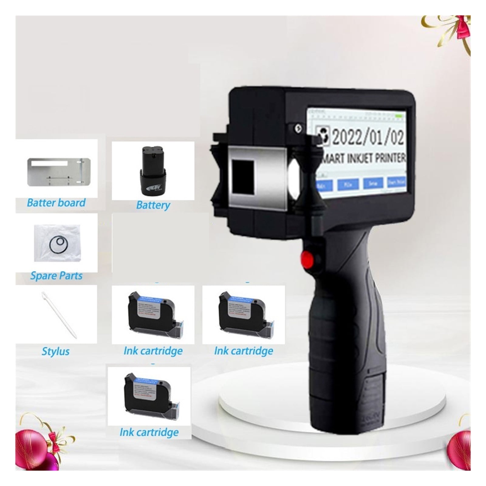 12.7mm Smart Handheld Coding Machine, Bottle Cap Logo Label Packaging ...