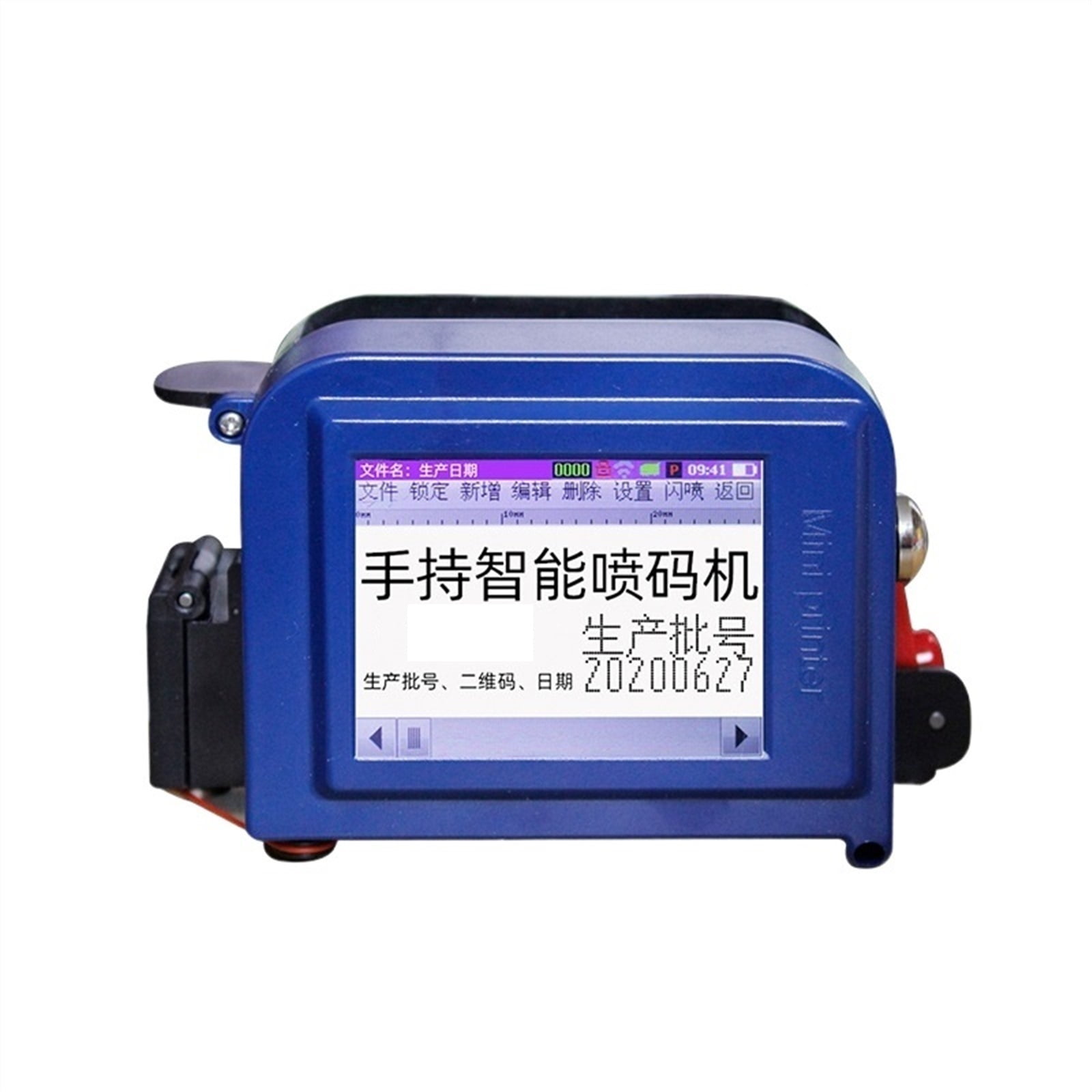 12.7mm Touch Portable Inkjet Printer Variable QR Barcode Code Date ...