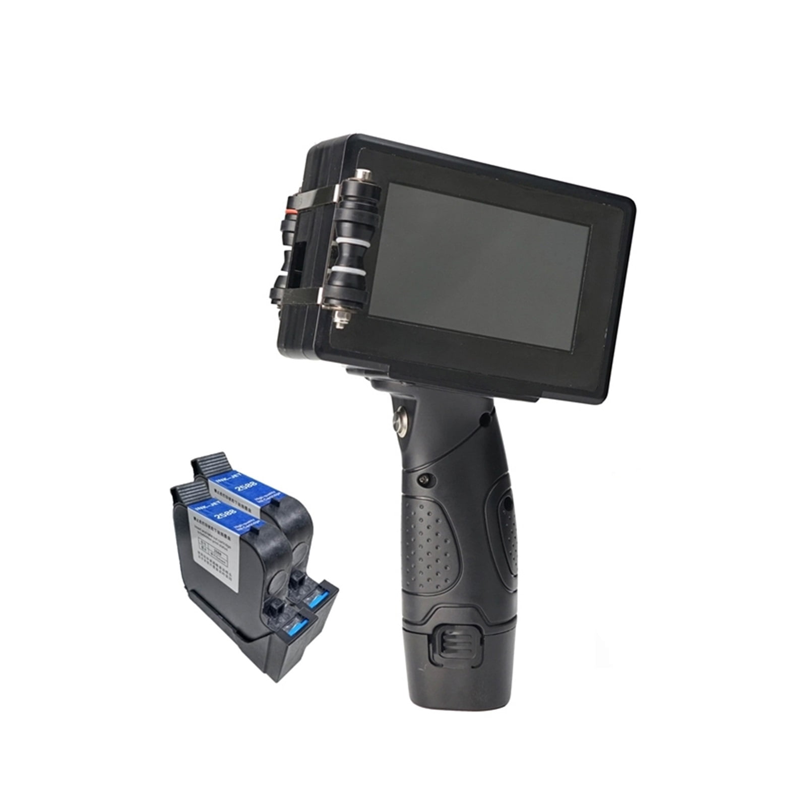 12.7mm Variable QR Bar Batch Code Date Number Logo Expiry Date Label Mobile Portable Jet ...