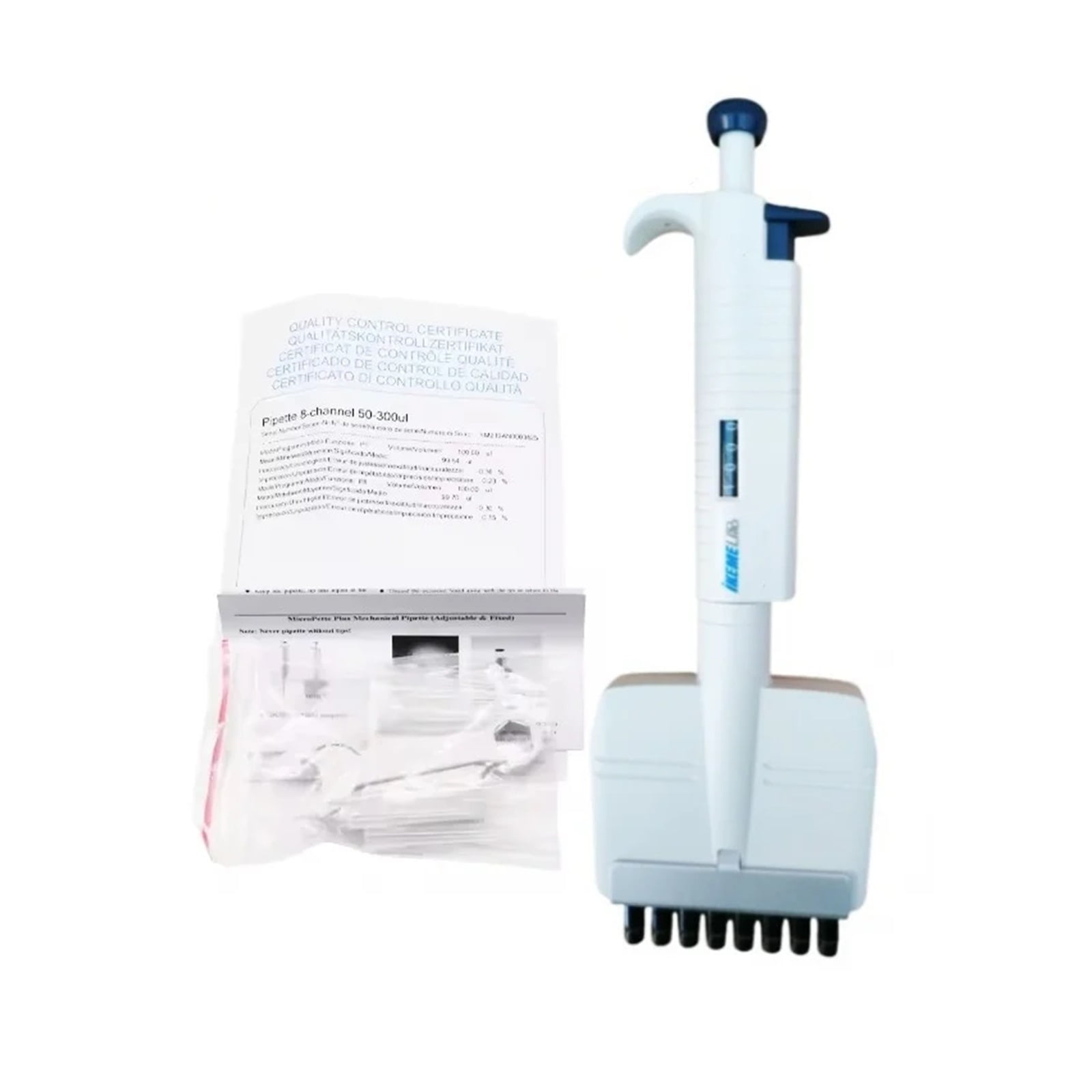 12/8 Channel Adjustable pipette Fully Autoclavable Manual Pipette ...