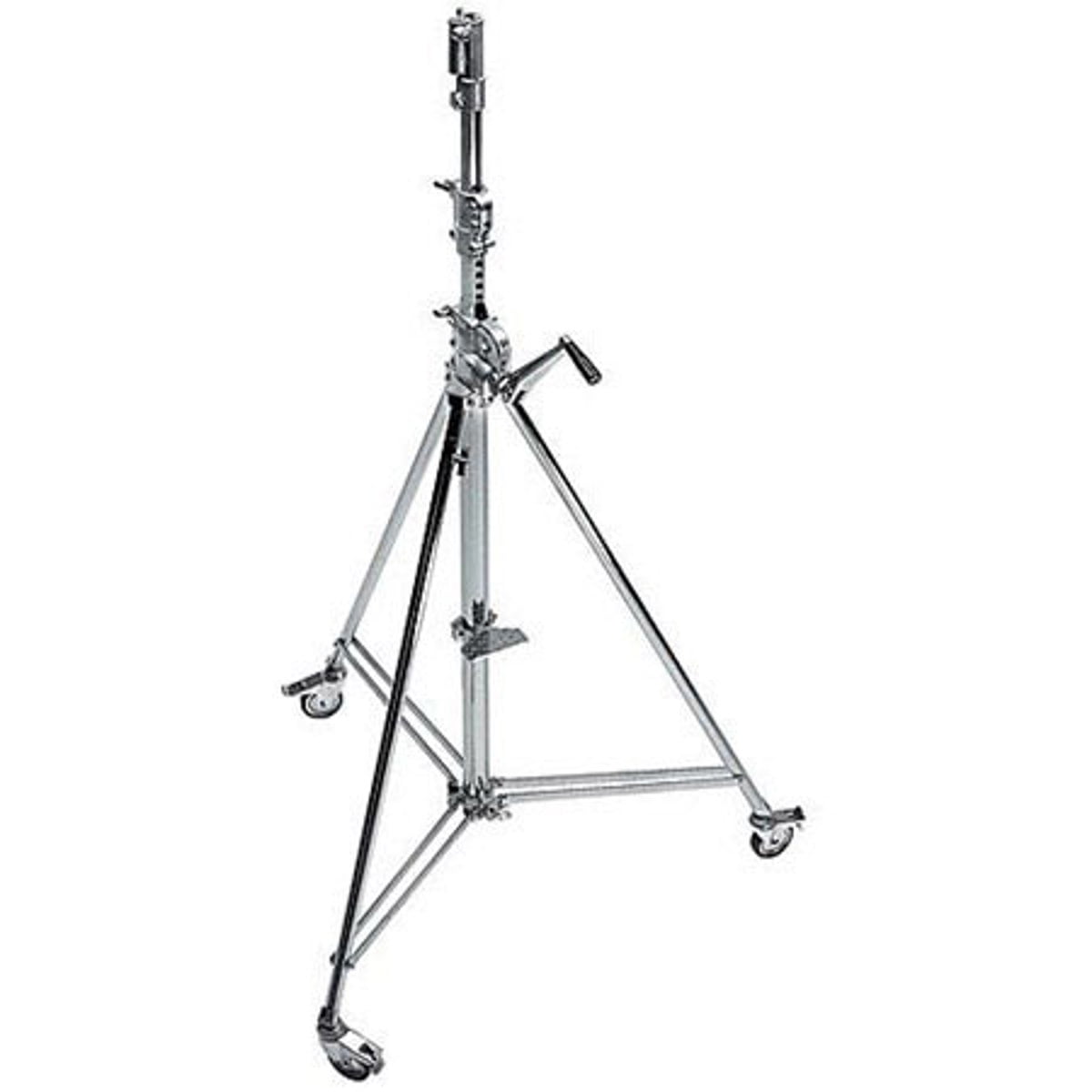 Avenger 12.8' Wind Up 39 Cine Stand with Braked Wheels, 3 Sections, 2 ...
