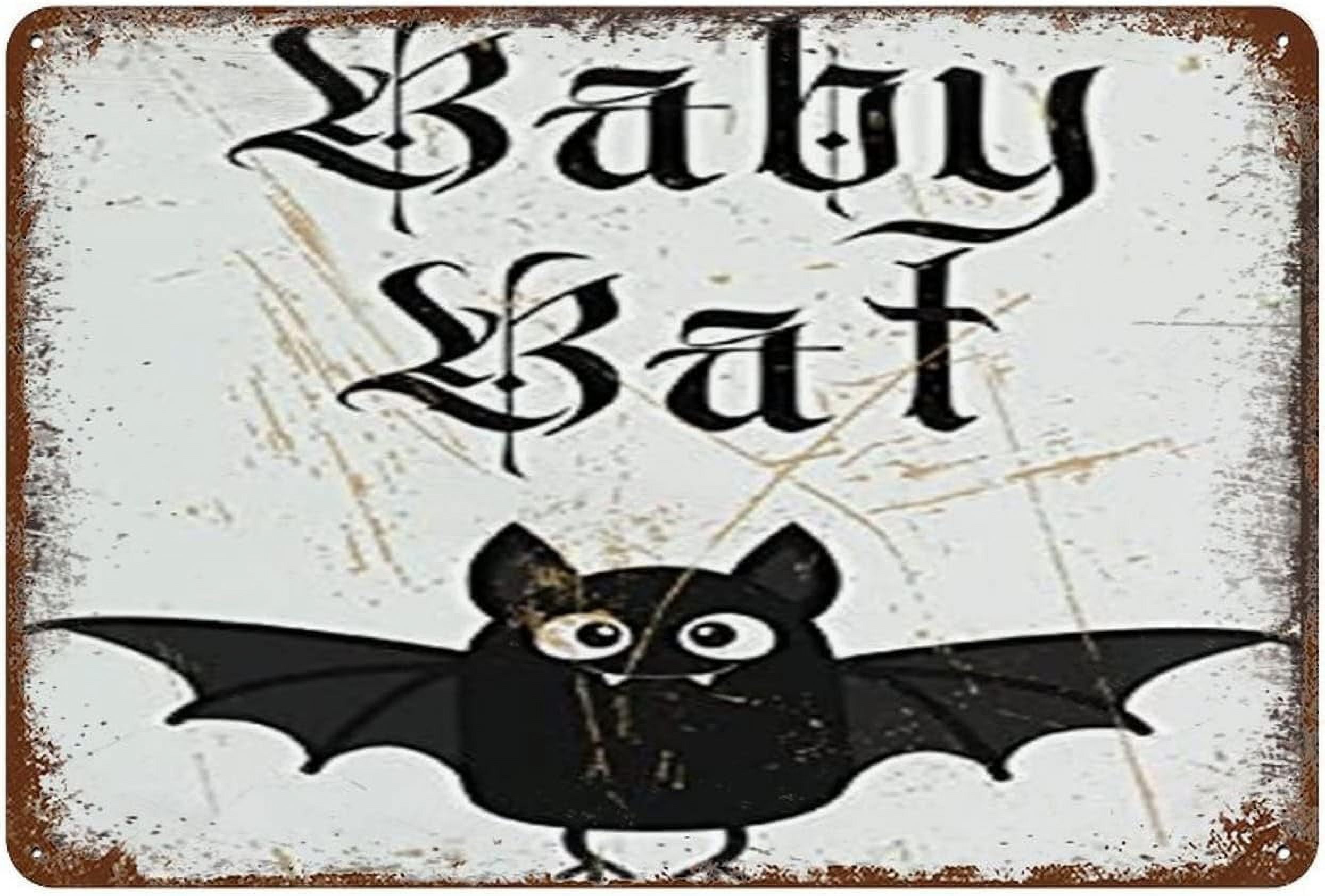 12×8 inch Baby Bat Art Print Goth Baby Goth Nursery Baby Decor Goth ...