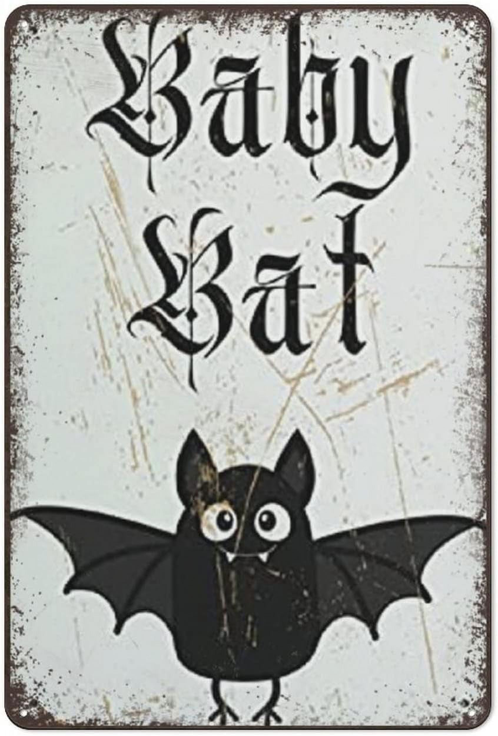 12×8 inch Baby Bat Art Print Goth Baby Goth Nursery Baby Decor Goth ...