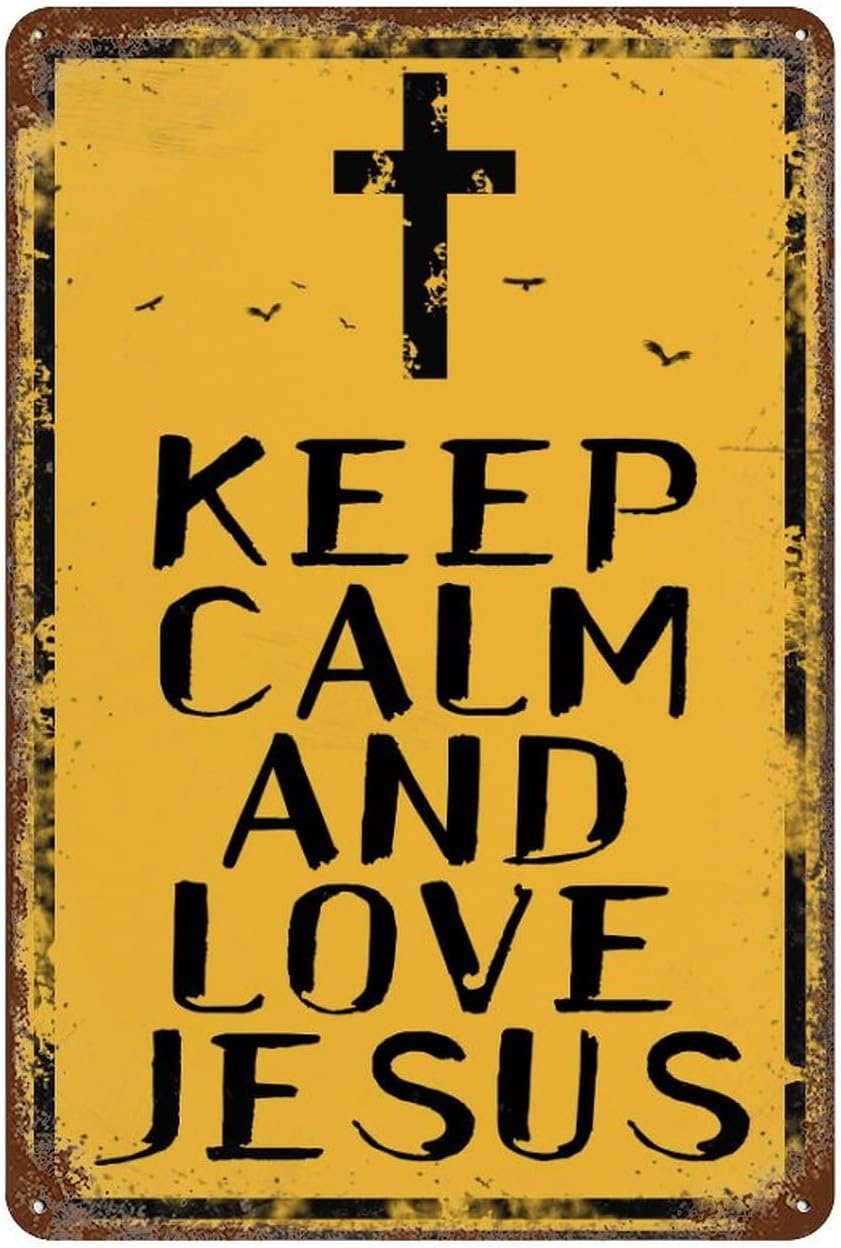 12×8 inch Cross Religion Signs Farmhouse Decor,Antique Bible Verse ...