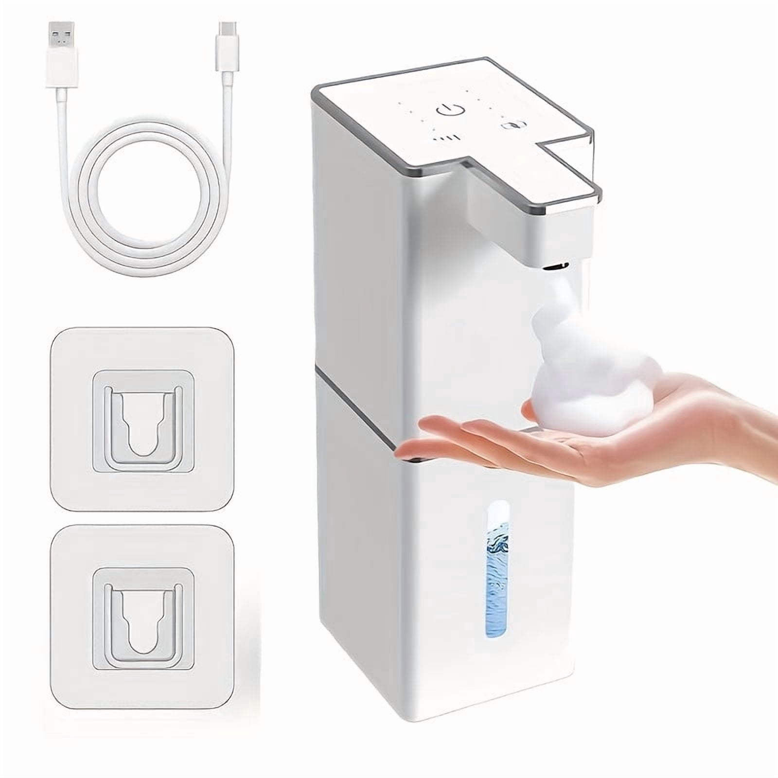 12.85oz Touchless Automatic Soap Dispenser, IPX5 Waterproof Wall Mount ...